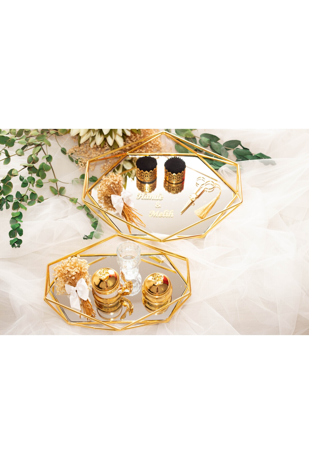 Basic Creation Söz tepsisi nişan tepsisi kahve tepsisi prizma set ...