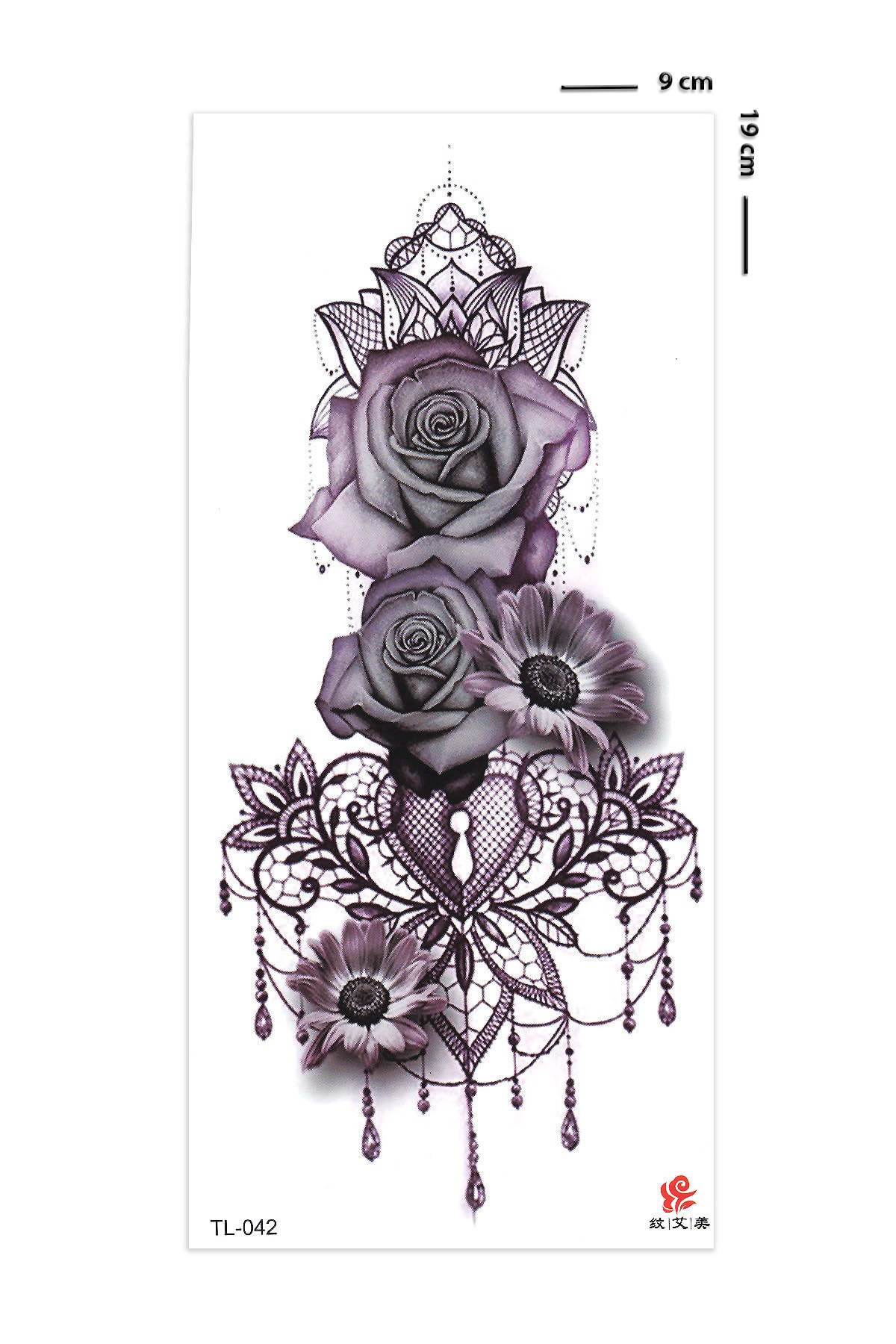 BP Tattoo Gothic 3 Boyutlu Gerçekçi Gül Dövmesi Fiyatı, Yorumları ...