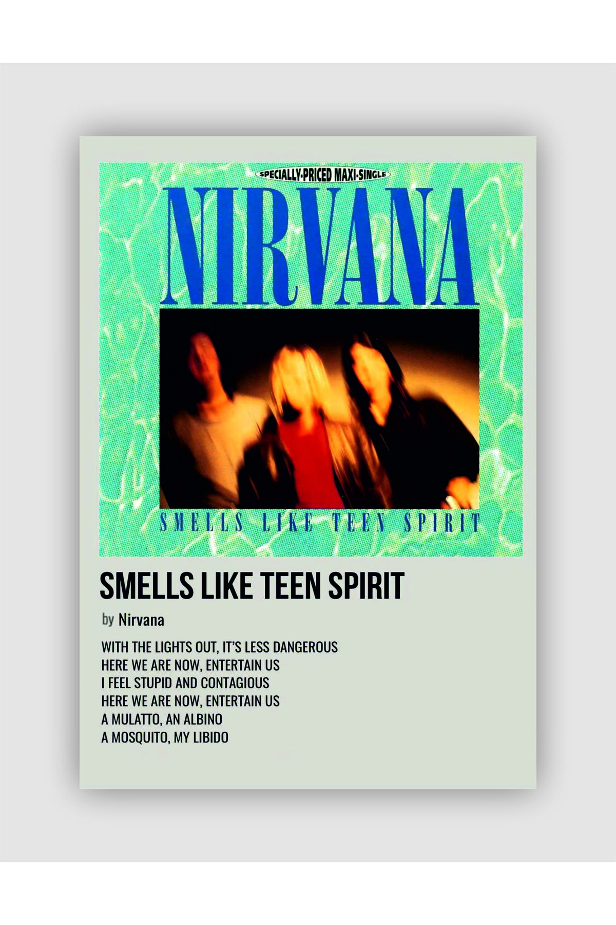 fırsatlar diyarı Smells Like Teen Spirit Duar Poster - Thick Paper ...
