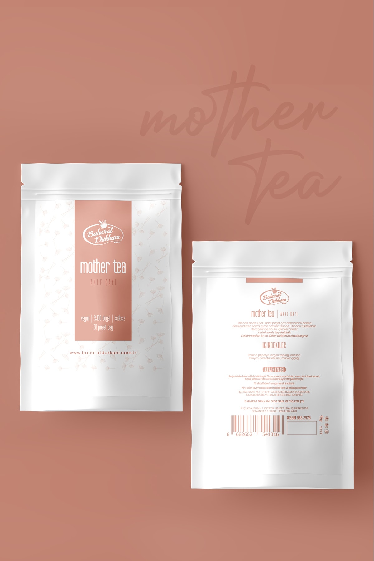 Baharat Dükkanı Mother Tea - Anne Çayı - Rezeneli Bitki Çayı - Fiyatı ...