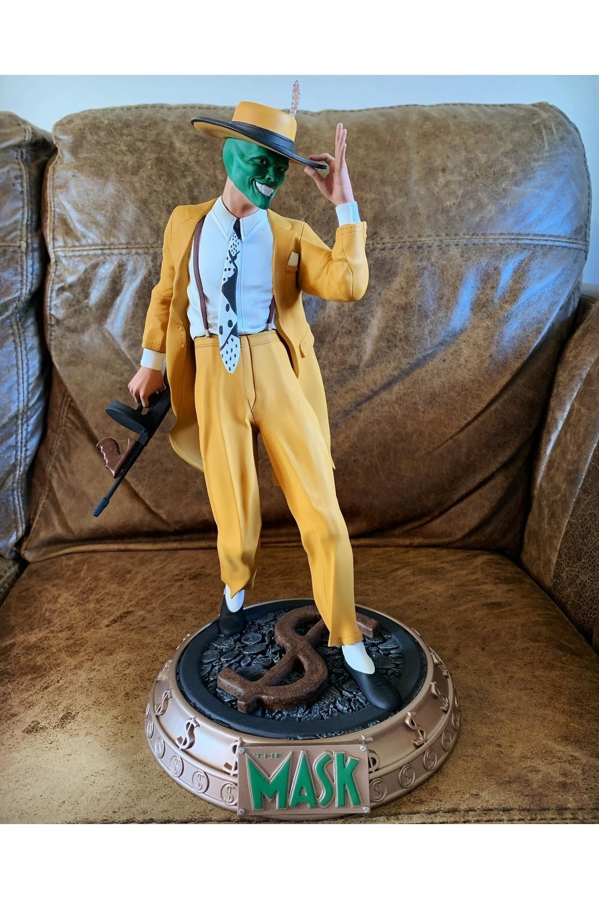 TuransoyCraft The Mask Maske Jim Carrey on Clash Boyalı Figür 30 CM ...