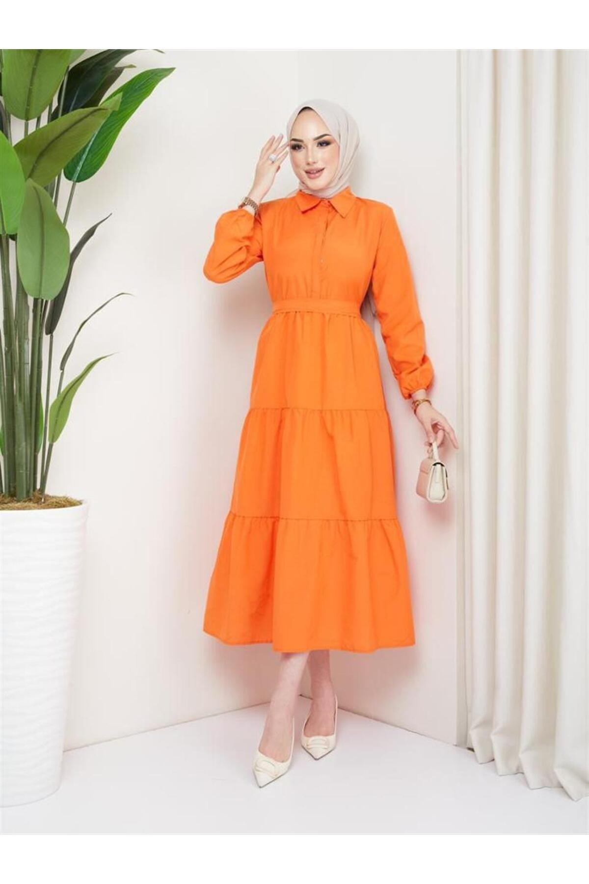 moda periy KOPYA - kadın Tarz pamuklu yazlık Fırfırlı rahat günlük ...