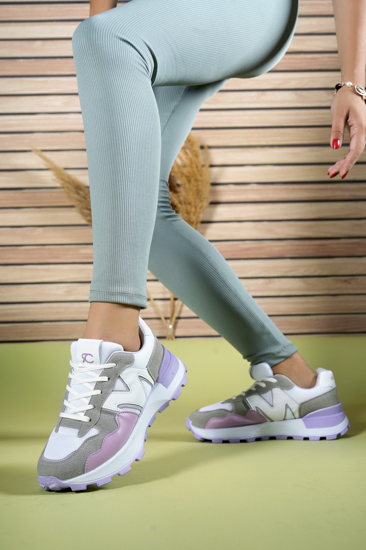 Riccon Gl Women's Sneakers 001210 White Lilac Collection Model 865029 ...