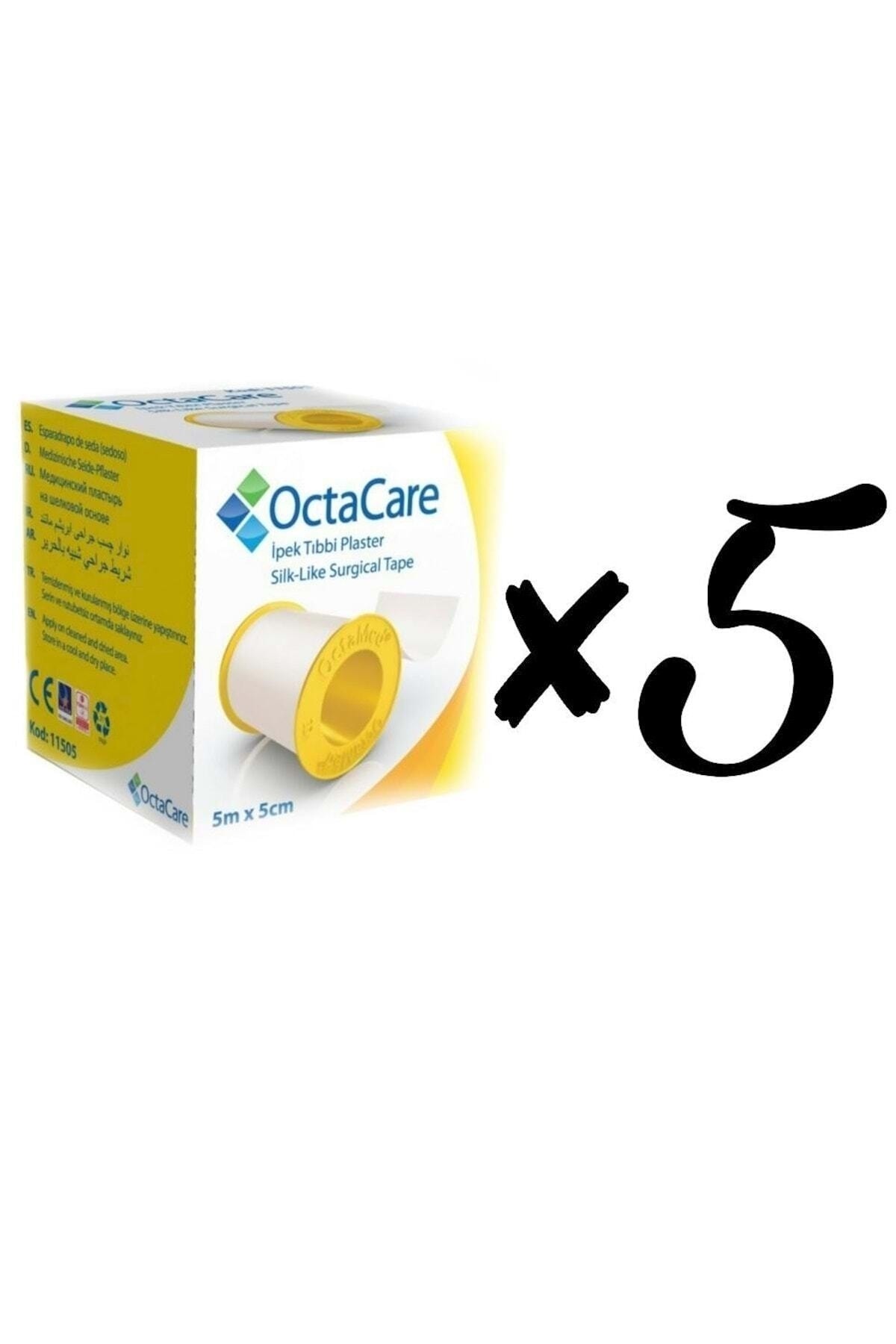 Octacare Octamed Ipek Tıbbi Flaster 5m*5cm 5li - Fiyatı, Yorumları