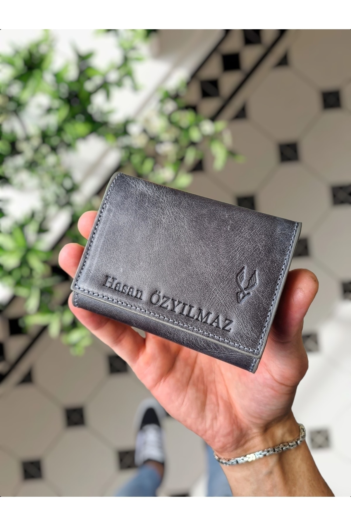 Visso leather Visso 660 Ultimate Gray Natural Hakiki Deri Akordeon Gri ...