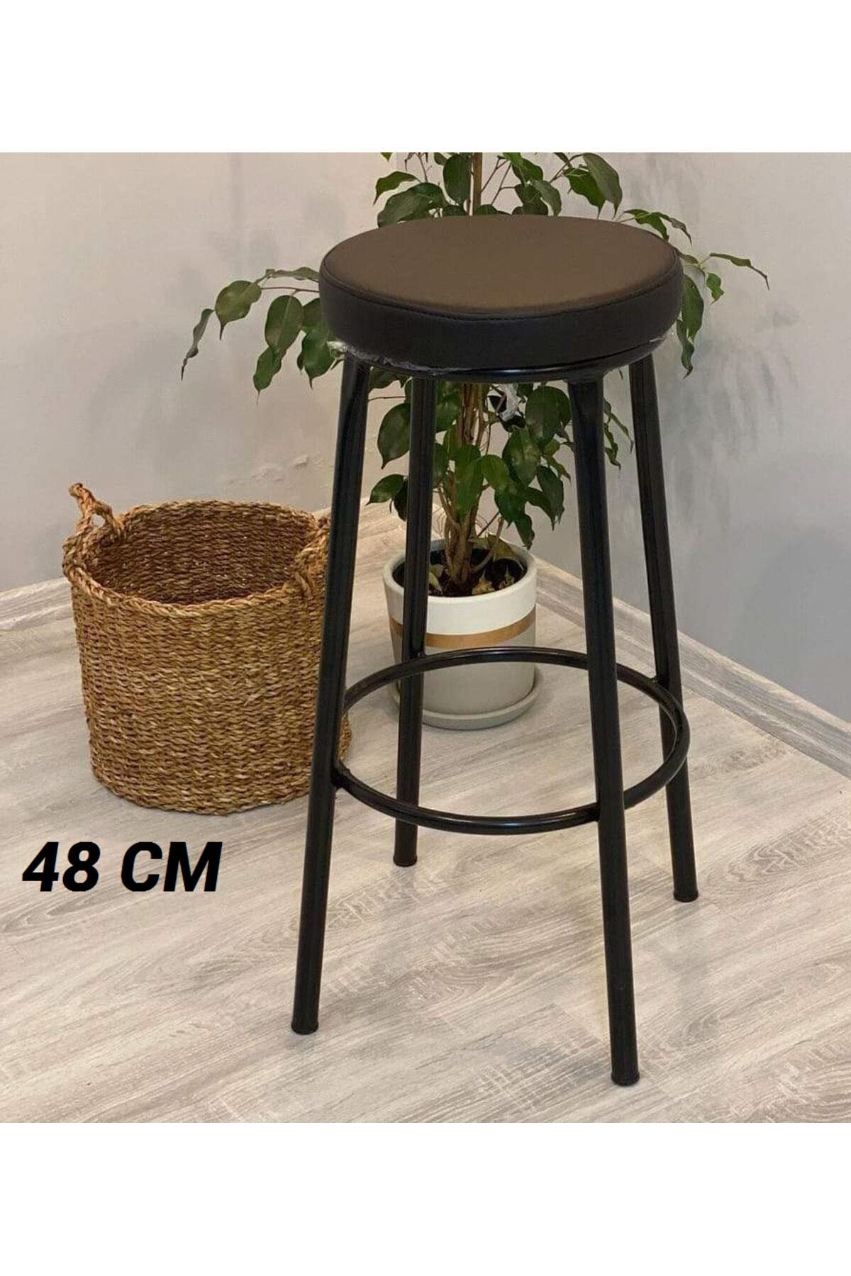 Grande Home BAR TABURESİ SİYAH - SİYAH MİNDER 48 CM - Fiyatı, Yorumları