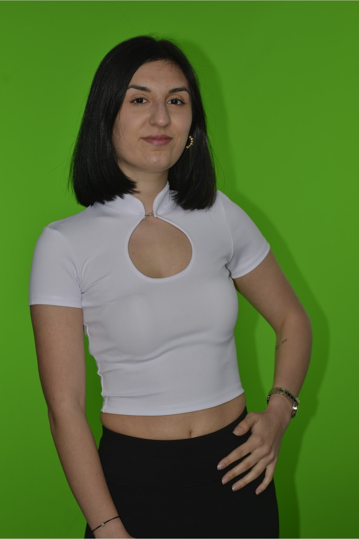 ARI MODA Beyaz Damla Yaka Bluz Fiyatı, Yorumları - Trendyol