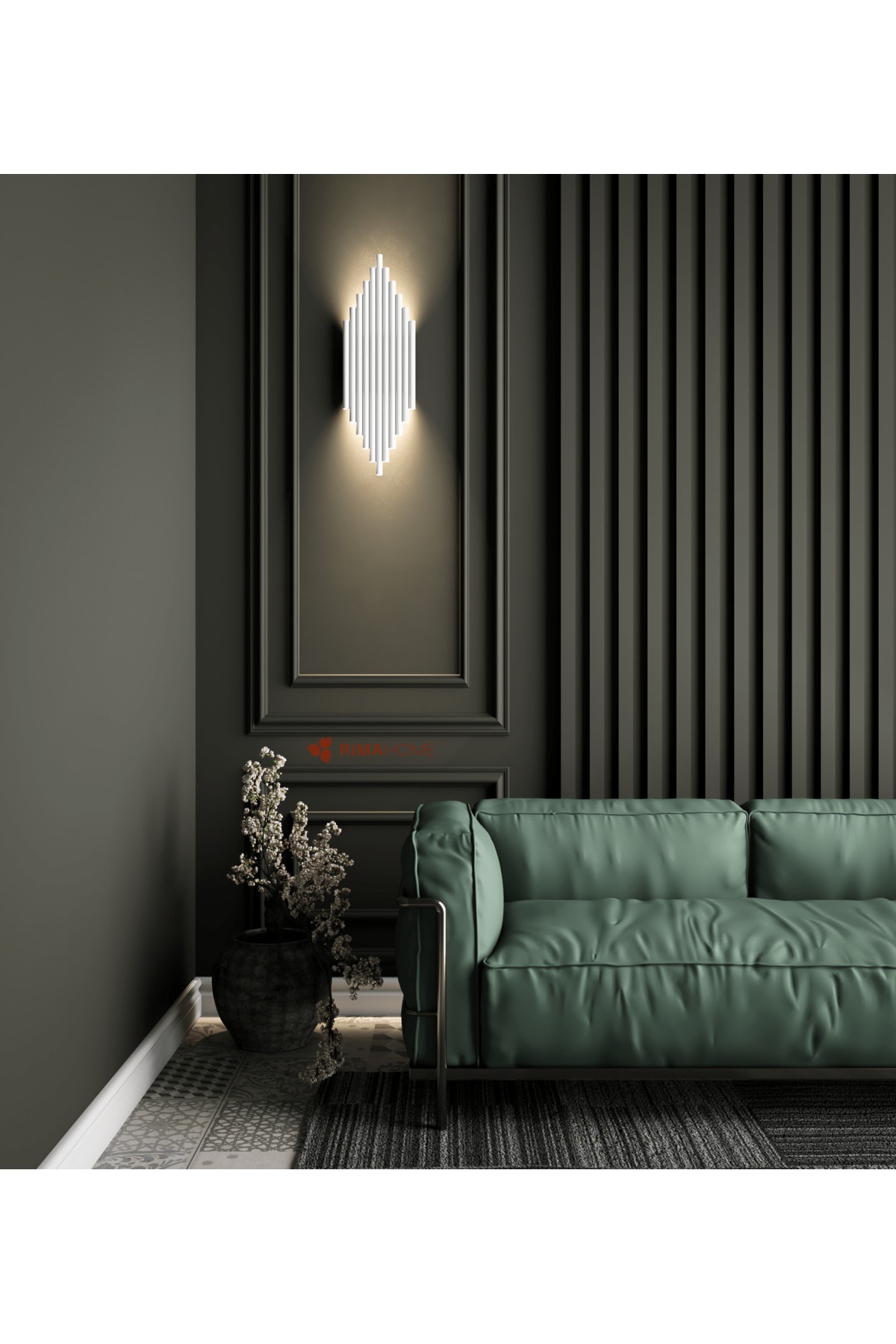 RİMA HOME Aplik, Tekli Duvar Apliği, Tekli Duvar Lambası, Otel Kafe ...