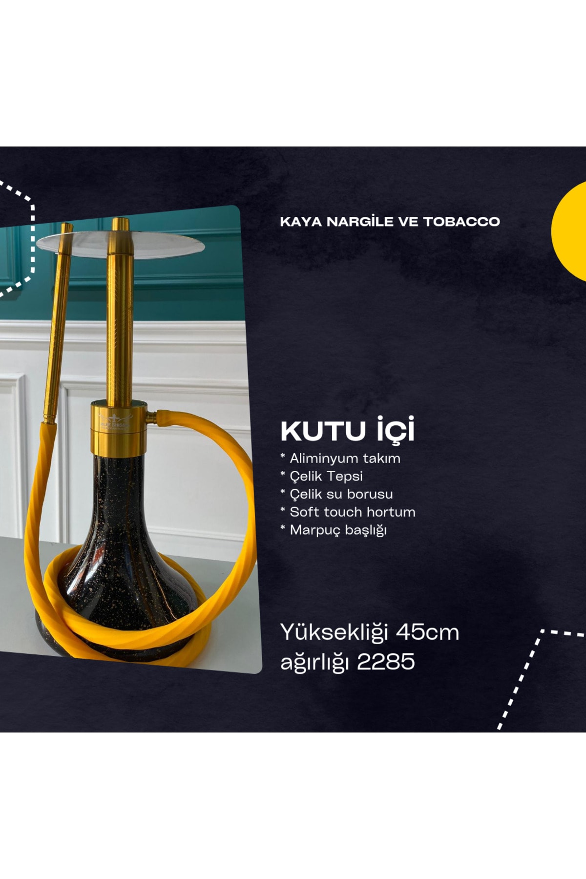 ALFE SHİSHA Performans Nargile Takımın Özel Cam Şişe Fiyatı, Yorumları ...