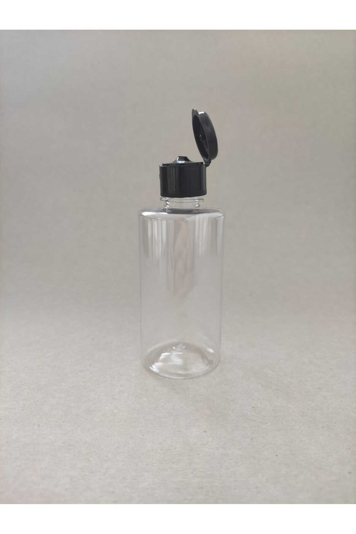 avese 100 Adet 100 ML Siyah Fliptop Kapaklı Kolonya, Dezenfektan, Likit ...