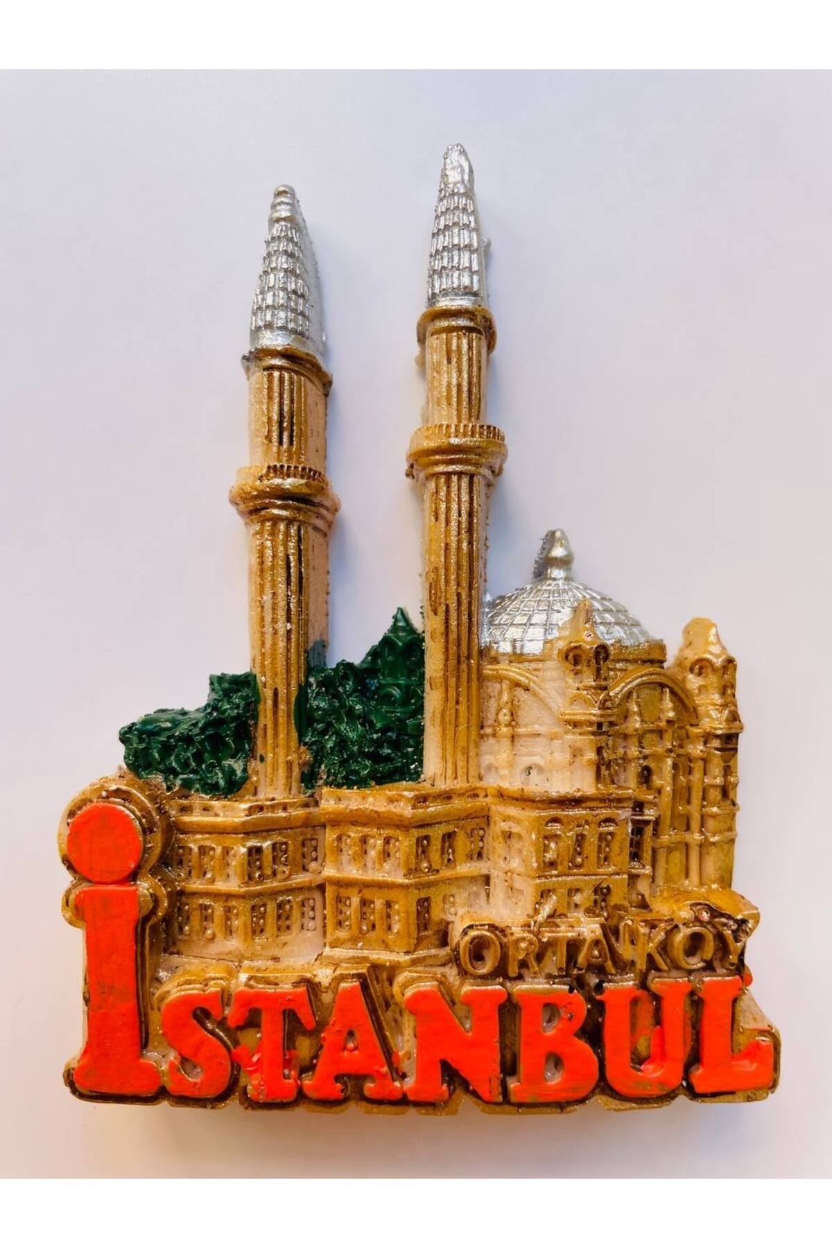 GALATA GIFT İstanbul Magnet, Ortaköy Temalı Buzdolabı Magneti, Çiçekli ...