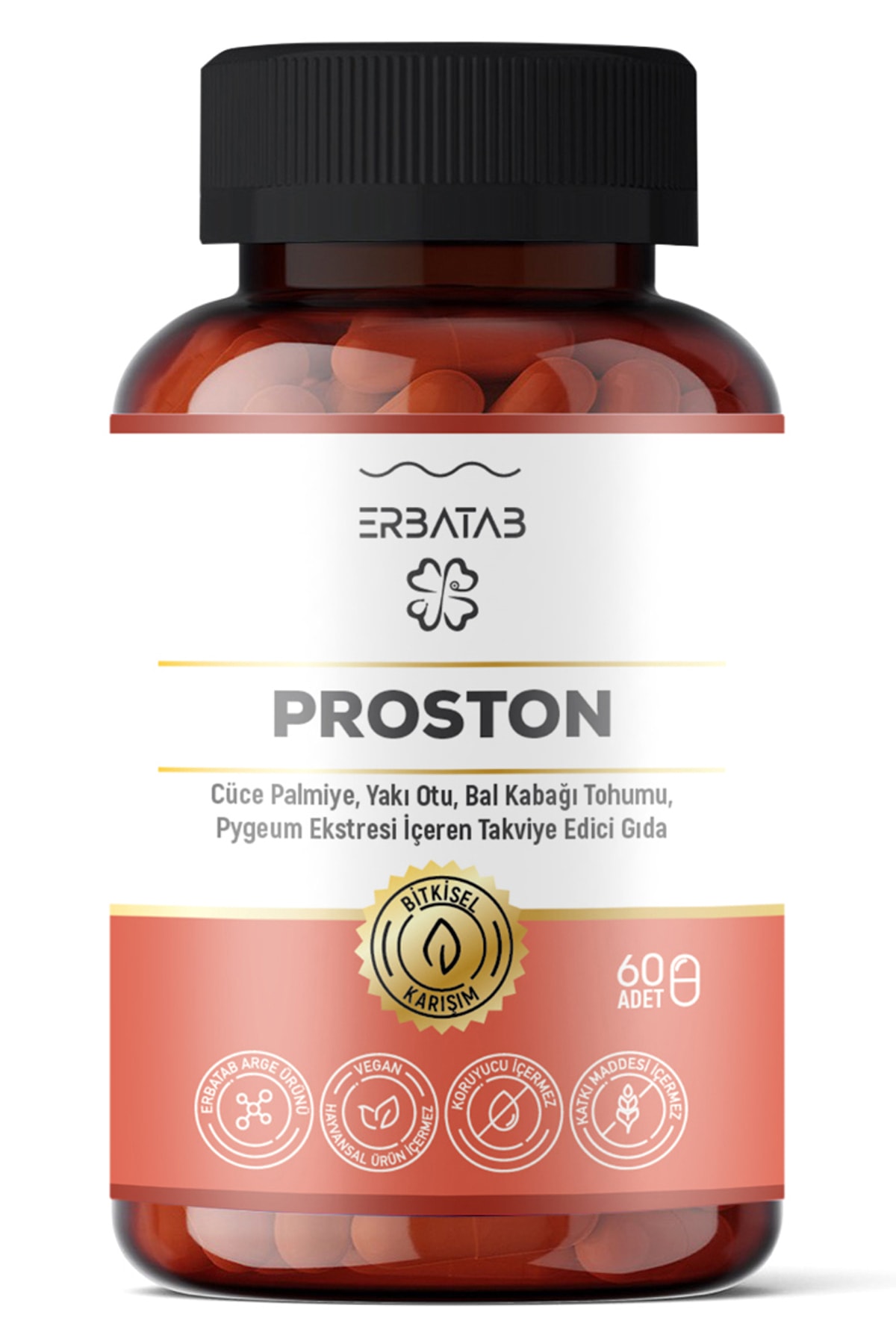 Erbatab Proston (cüce Palmiye-yakı Otu-bal Kabağı Tohumu-pygeum ...