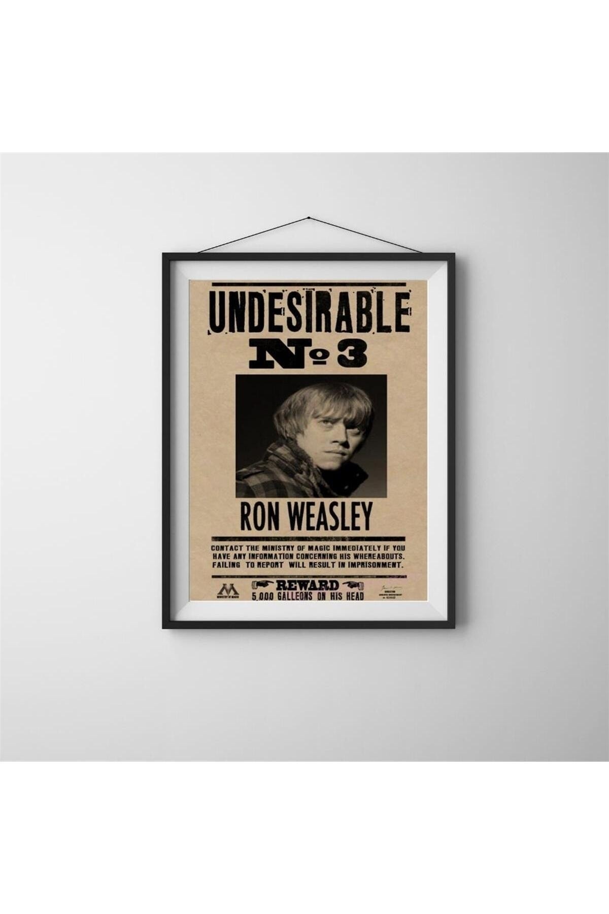 gifttime Harry Potter No:3 Ron Weasley Retro Poster - Çerçevesiz Fiyatı ...