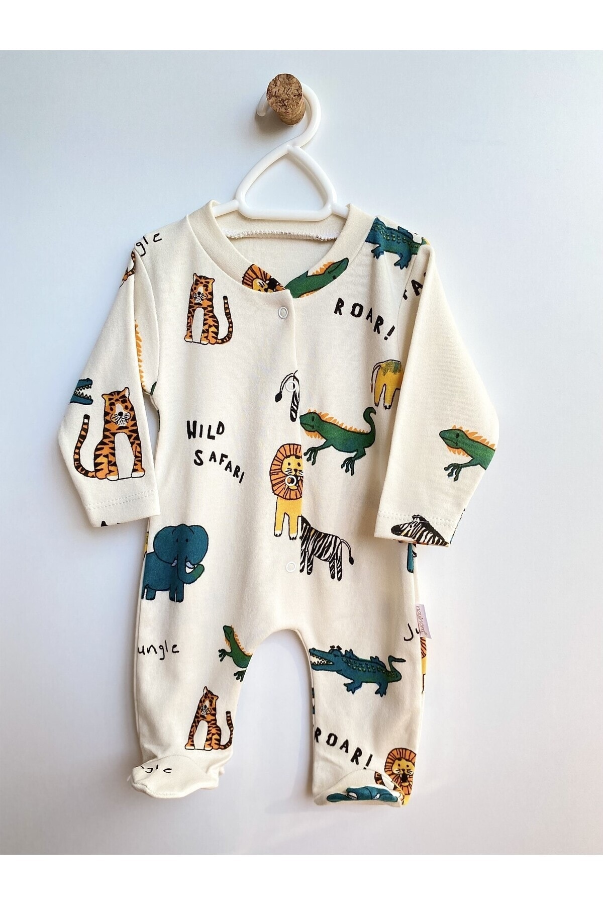 Nayinom Safarili Çıtçıtlı Bebek Tulum %100 PAMUKLU Fiyatı, Yorumları ...