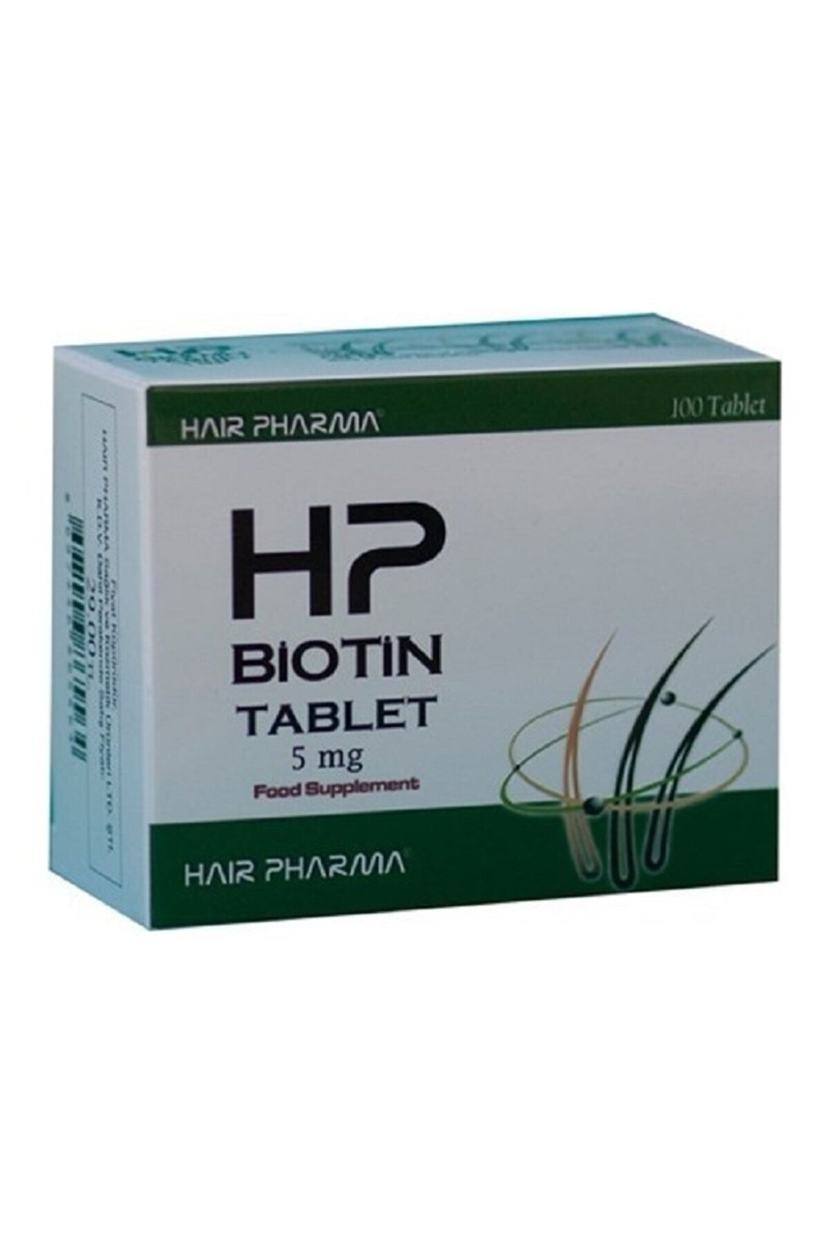 HP Biotin 5 mg 120 Tablet Fiyatı, Yorumları - Trendyol