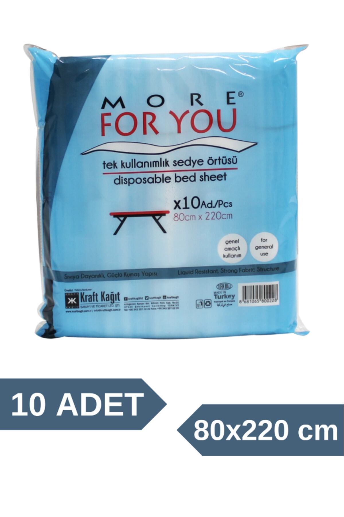 More For You Tek Kullanımlık Sedye Örtüsü 10'lu Lastikli - Fiyatı ...