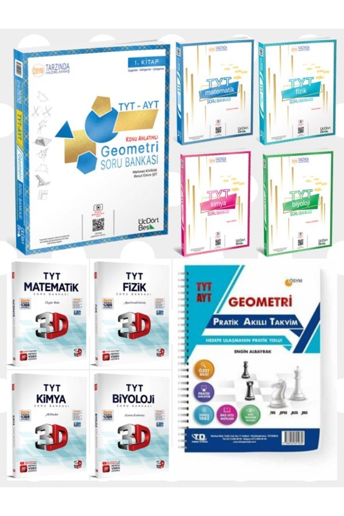 Üç Dört Beş Yayıncılık 345 SAYISAL SET VE 3D YAYINLARI SAYISAL SET ...