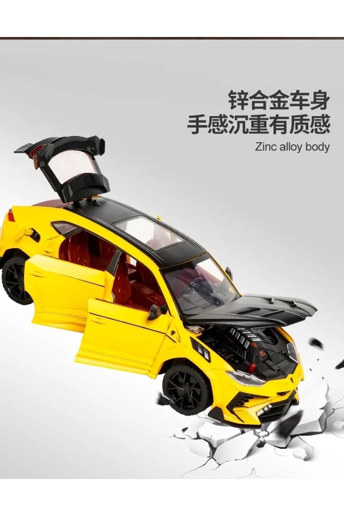 CarStore LAMBORGHİNİ URUS 1:24 MODEL MAKET ARABA SARI Fiyatı, Yorumları ...