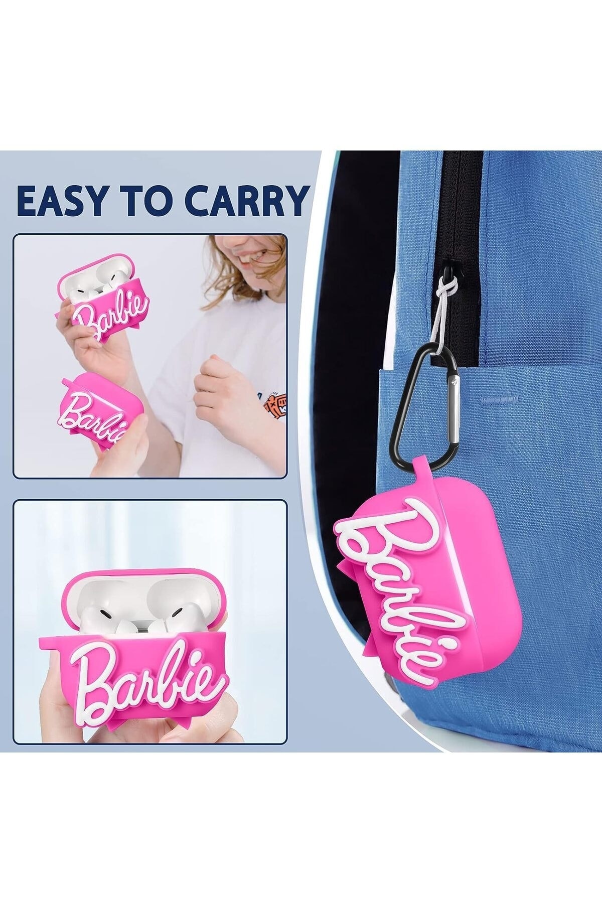 HappyCase Appleairpodspro Kulaklık Kılıfı Barbie Silikon - Fiyatı ...