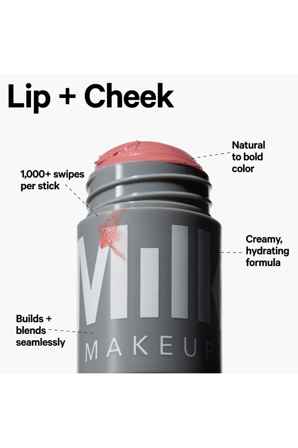Milk Makeup Lip + Cheek Cream Blush Stick Fiyatı, Yorumları - Trendyol
