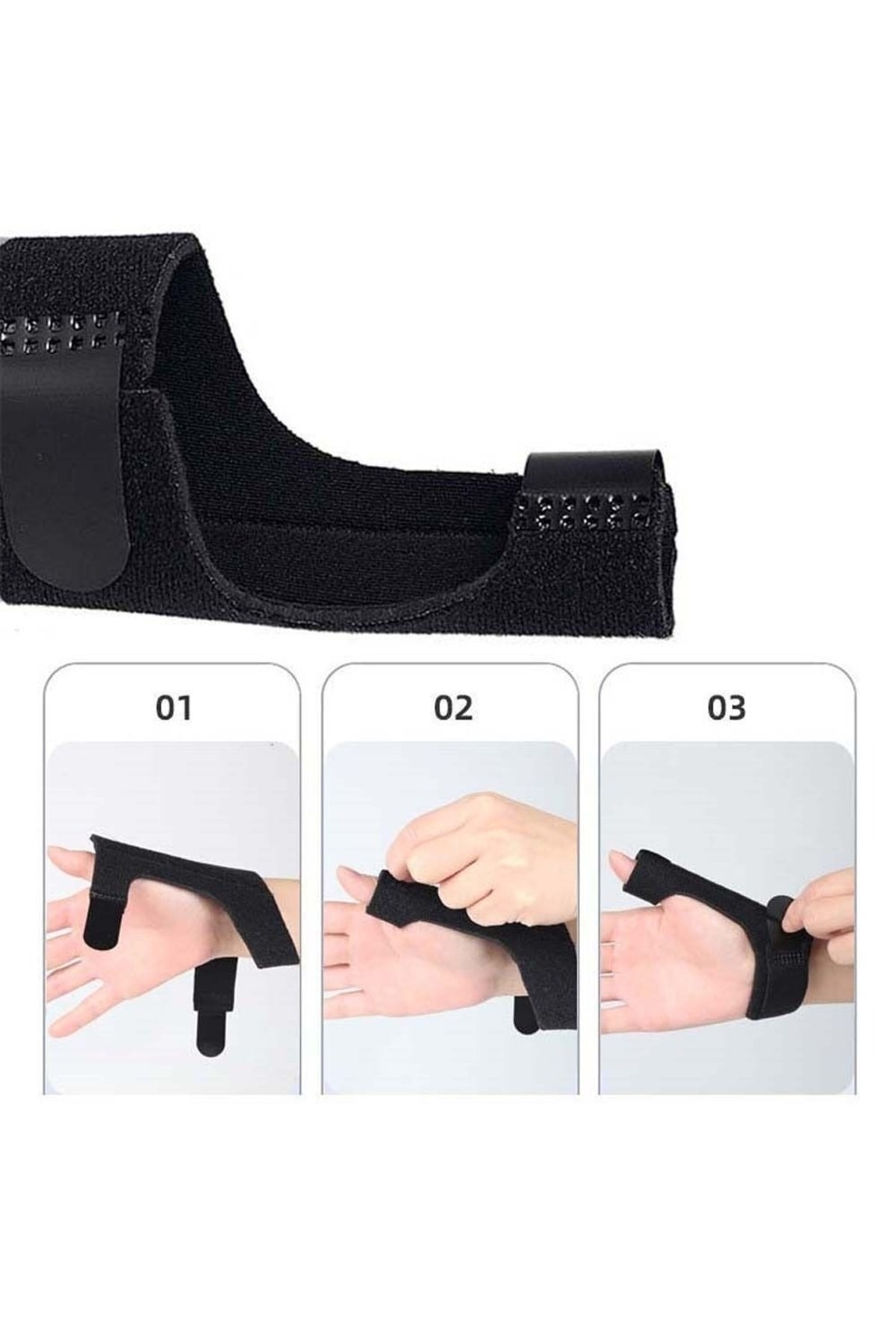 SNOWTEKSS Ayarlanabilir çocuk parmak ateli, tetik parmak, tüm ...