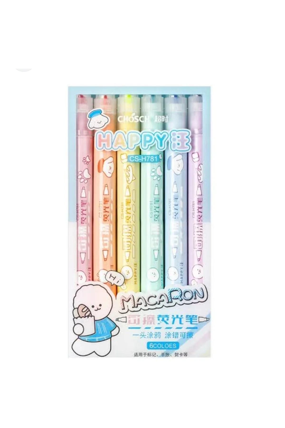 NaSaDAN Chosh 6'lı Slinebilir Fosforlu Kalem Seti Fiyatı, Yorumları - Trendyol