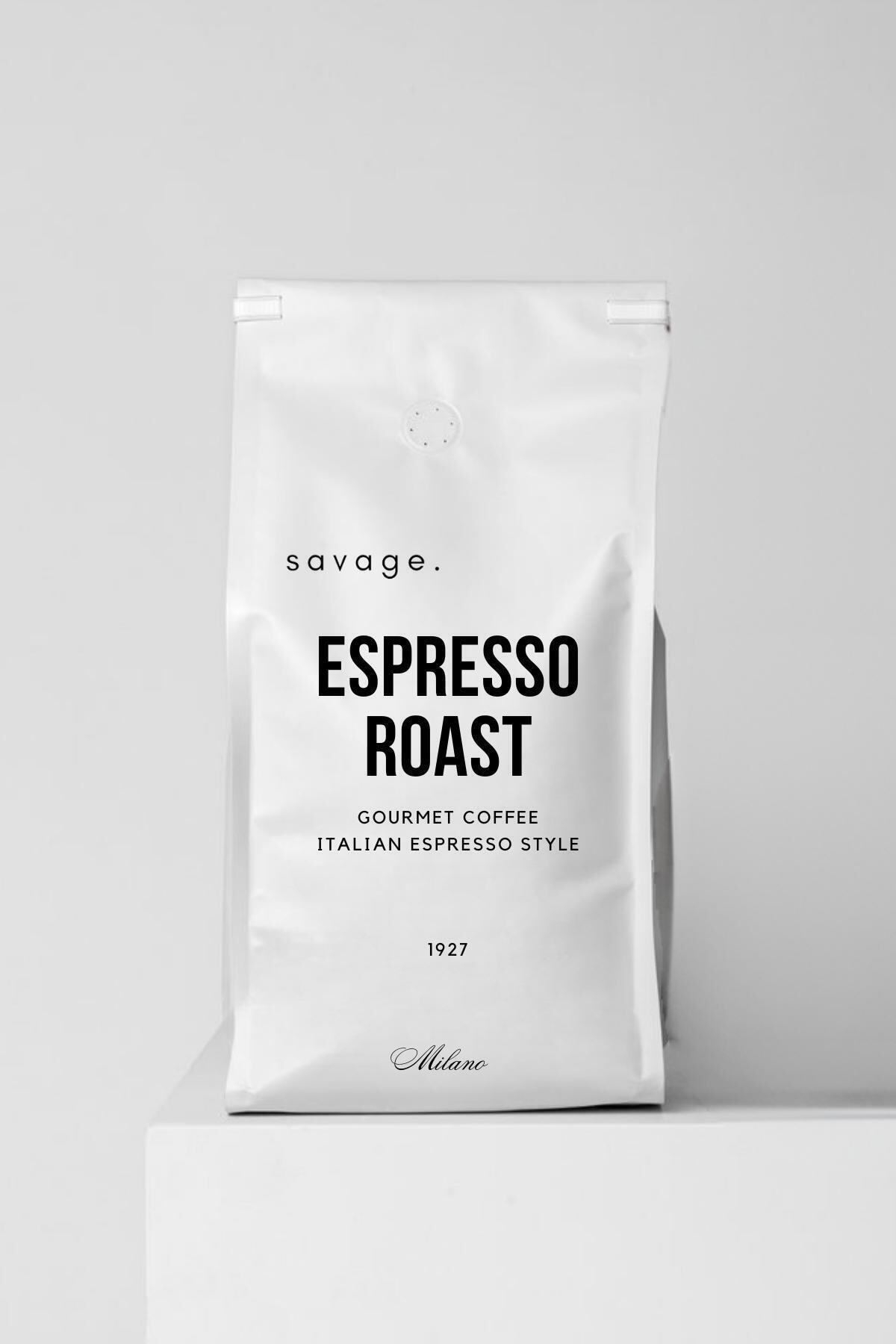 Savage Coffee Italian Espresso Roast Style Kavrulmuş Çekirdek Kahve ...