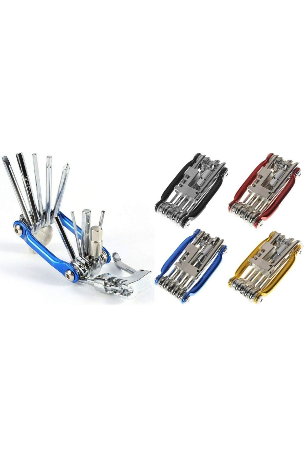 MOTOANL Motosiklet Çelik Anahtar Alyan Takımı 11 Parça Motor Set ...