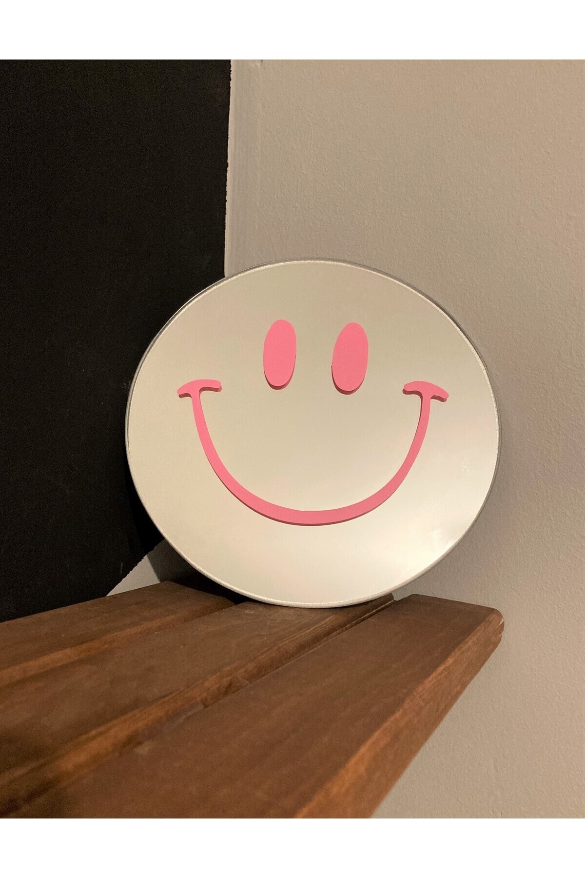 Home Art Nova Yuvarlak Pinterest Aynası Dekoratif Ayna (20 Cm PEMBE ...