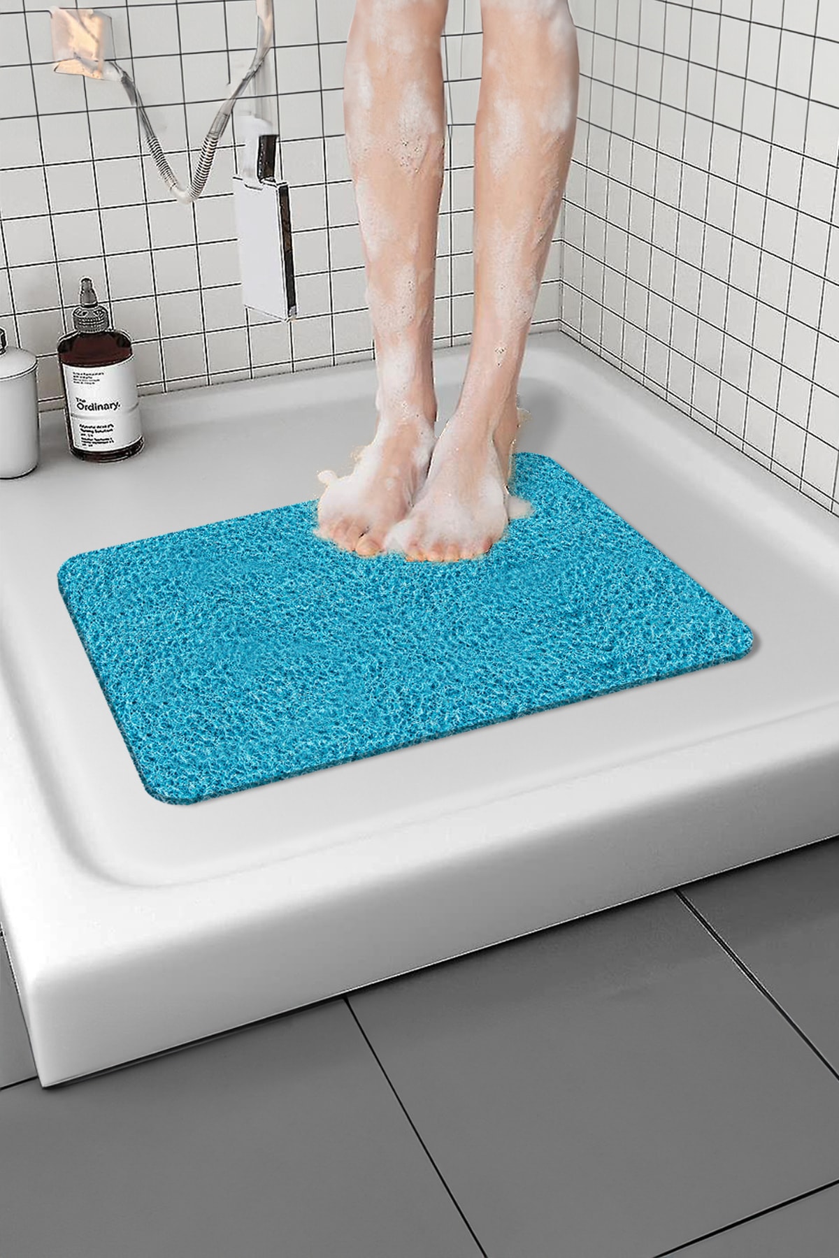 Paspas Yap Banyo Paspası Kaymaz Paspas Su Emici Islak Zemin Duşa Kabin Ve Küvet Paspası Kivircik ...