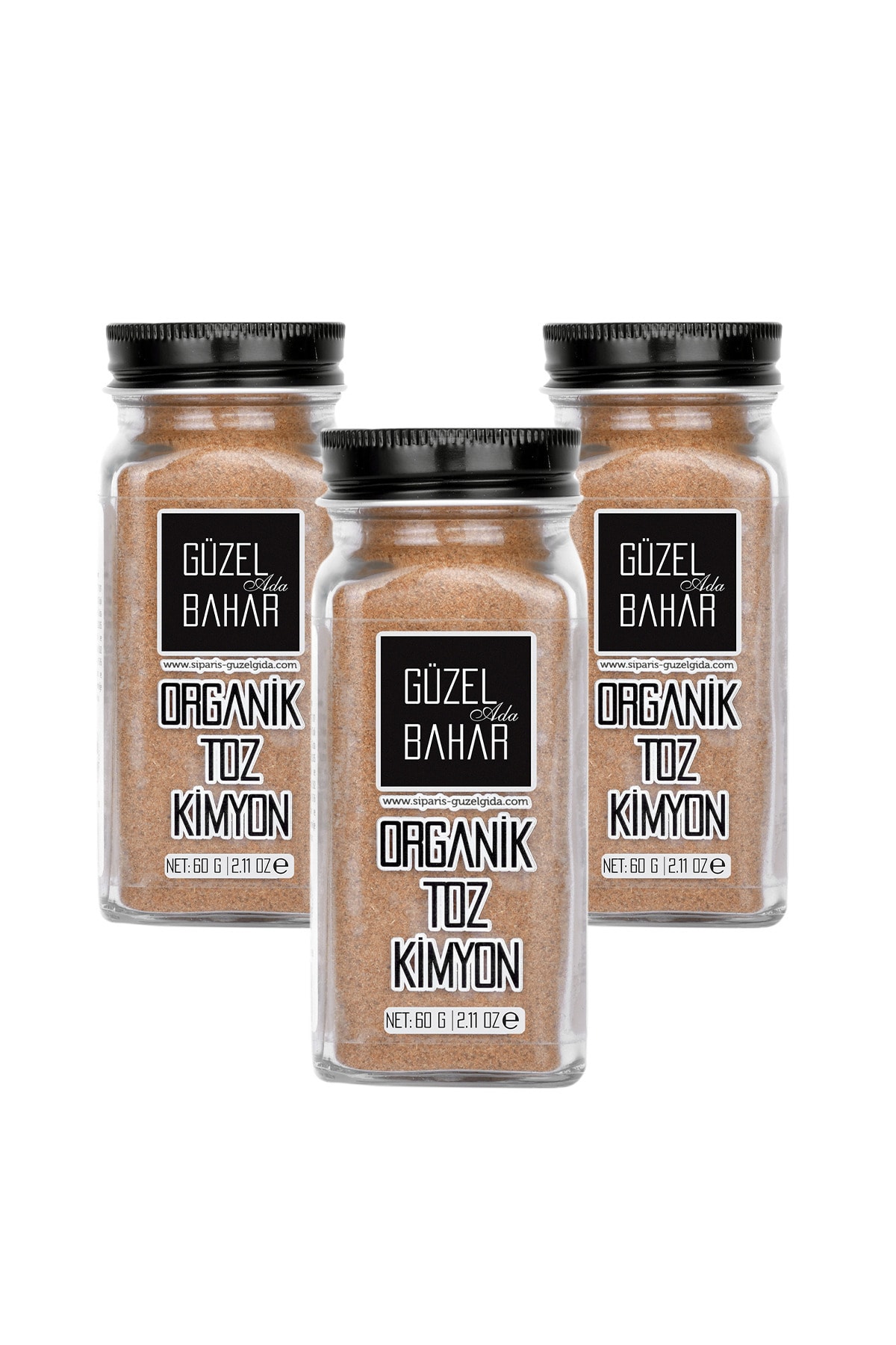 Güzel Ada Gıda Organik Kimyon 3x60 Gr - Fiyatı, Yorumları