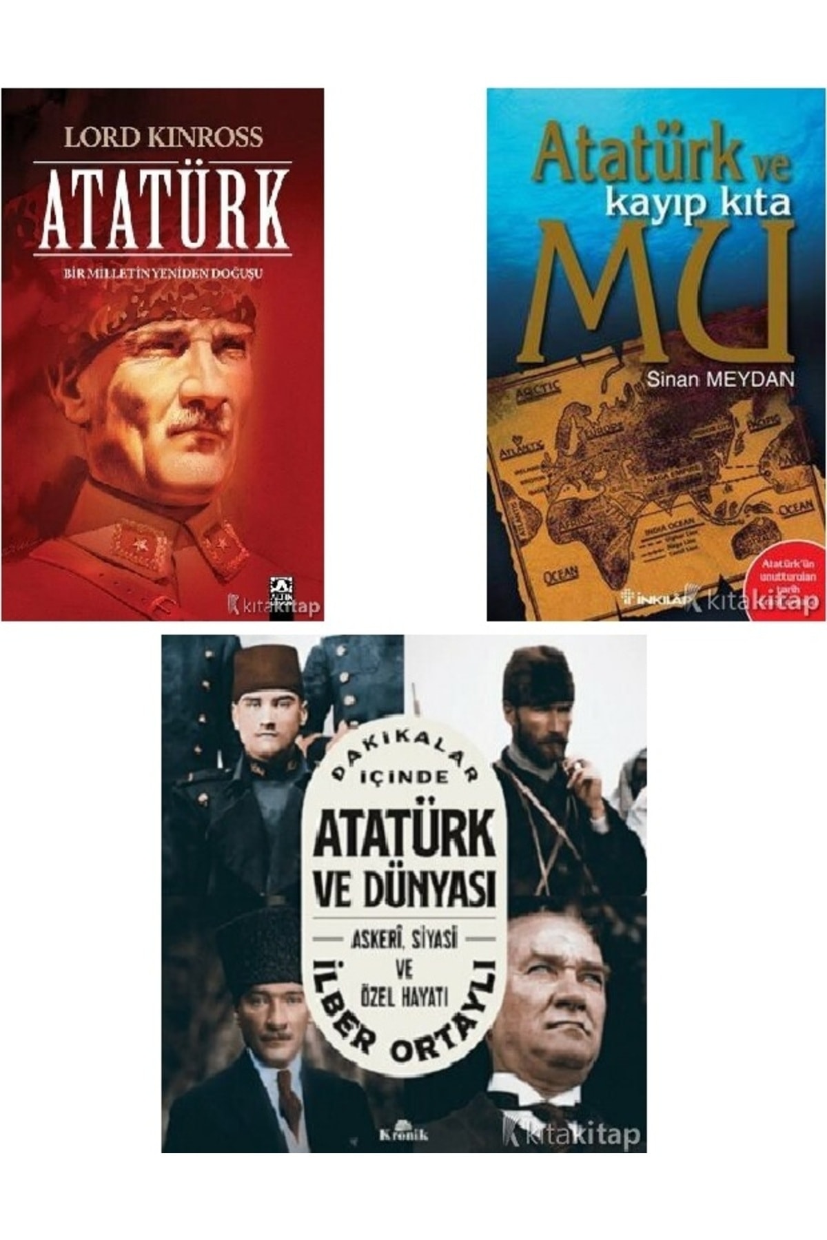 Kronik Kitap Atatürk - Atatürk ve Kayıp Kıta Mu - Dakikalar İçinde ...