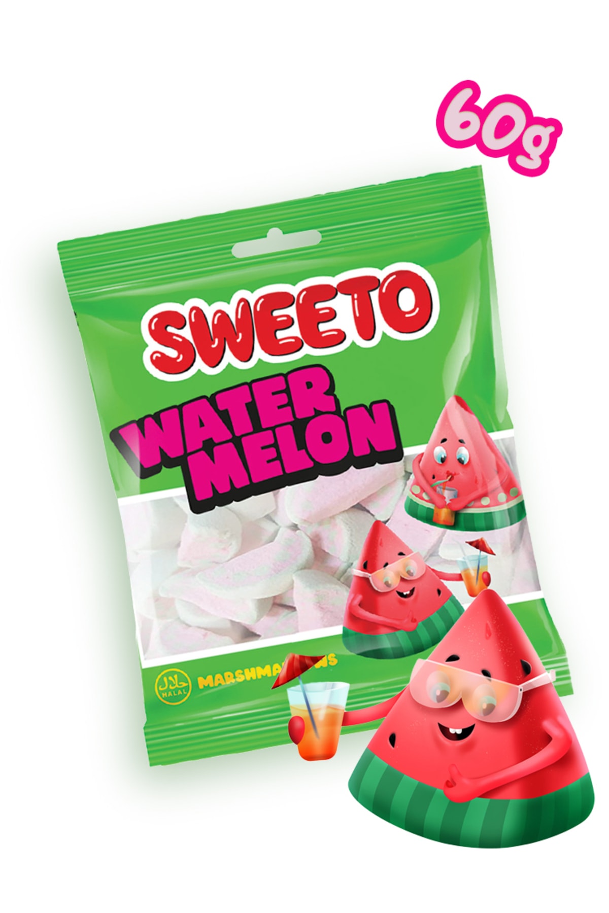 SWEETO Marshmallow Watermelon 60gr - Fiyatı, Yorumları