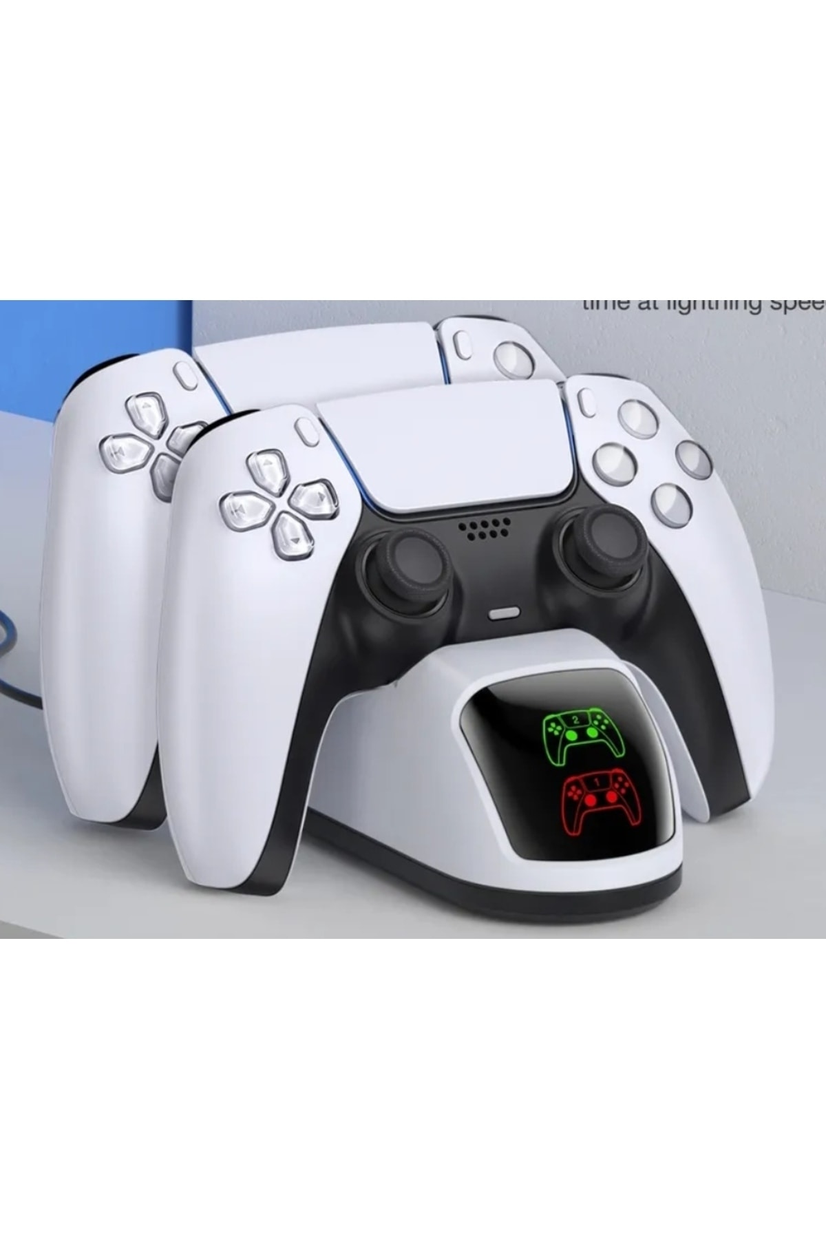 comse Ps5 Dualsense Fast Charging Station with Indicator Ps5 Charging ...
