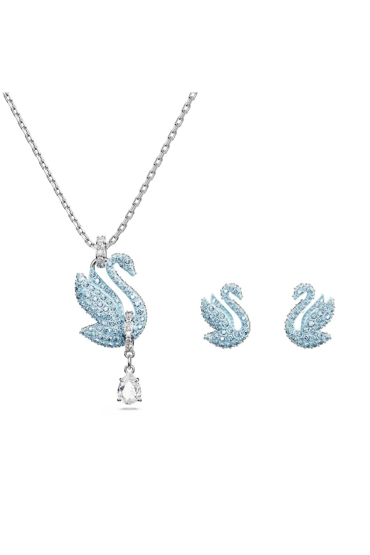 Swarovski 5660597 Swarovski Set Iconic Swan:Set Blue Rc05/Rhs Fiyatı ...