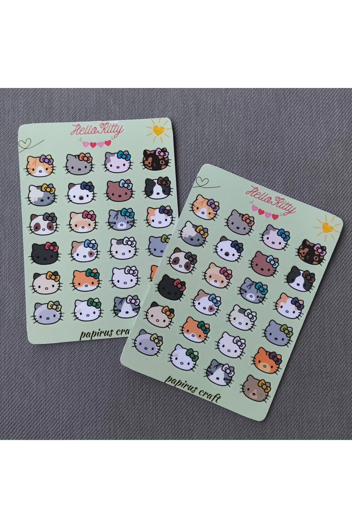 Craft PAPİRUS CRAFT HELLO KİTTY 24 LÜ STİCKER ÇIKARTMA Fiyatı ...