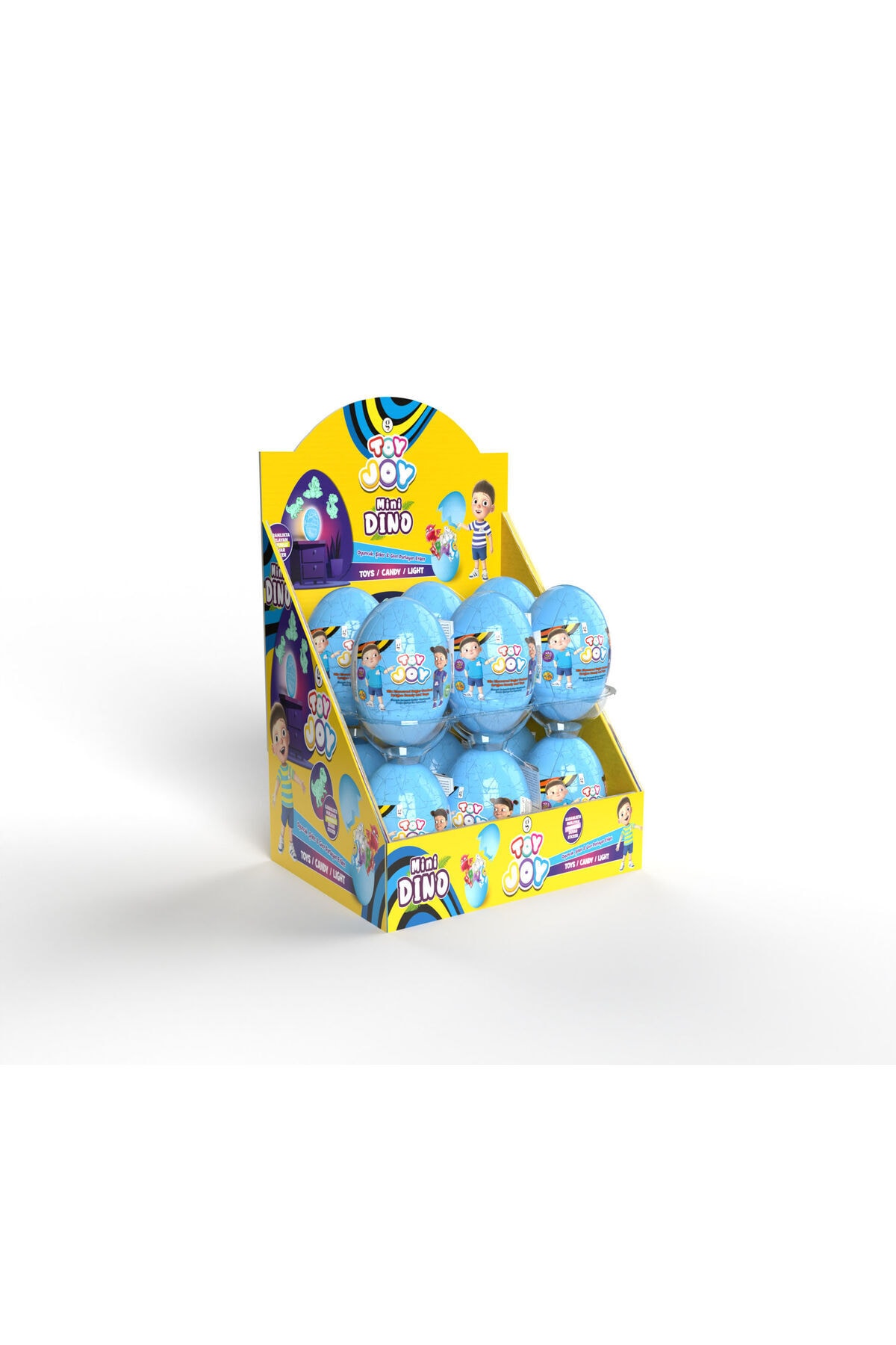 Toyjoy Toy Joy Mını Dıno Çatlak Yumurta 7gr Mavi 12 Adet Fiyatı ...