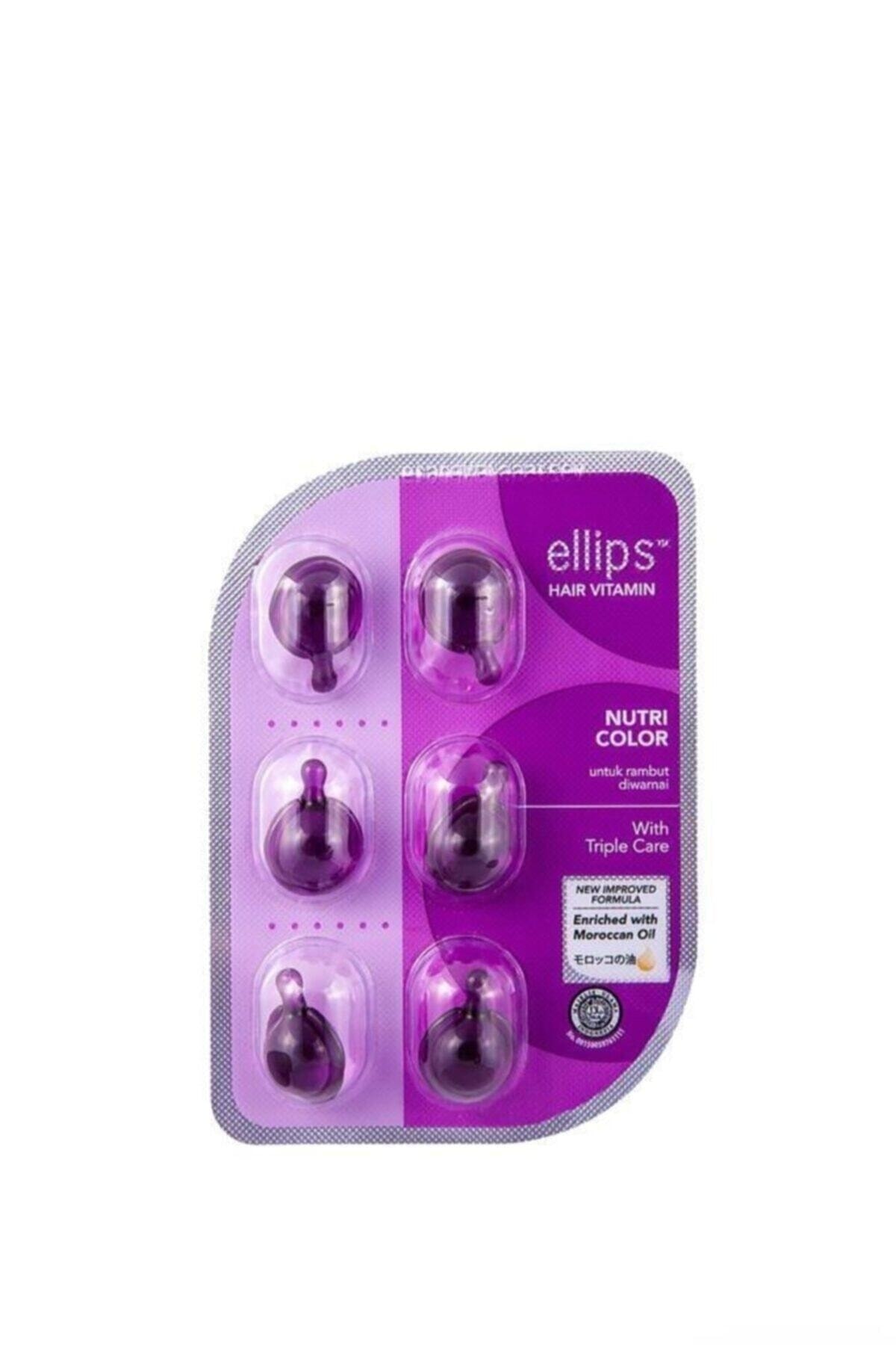 Ellips Nutri Color Boyalı Saç Vitamini 6 Kapsül Fiyatı, Yorumları ...