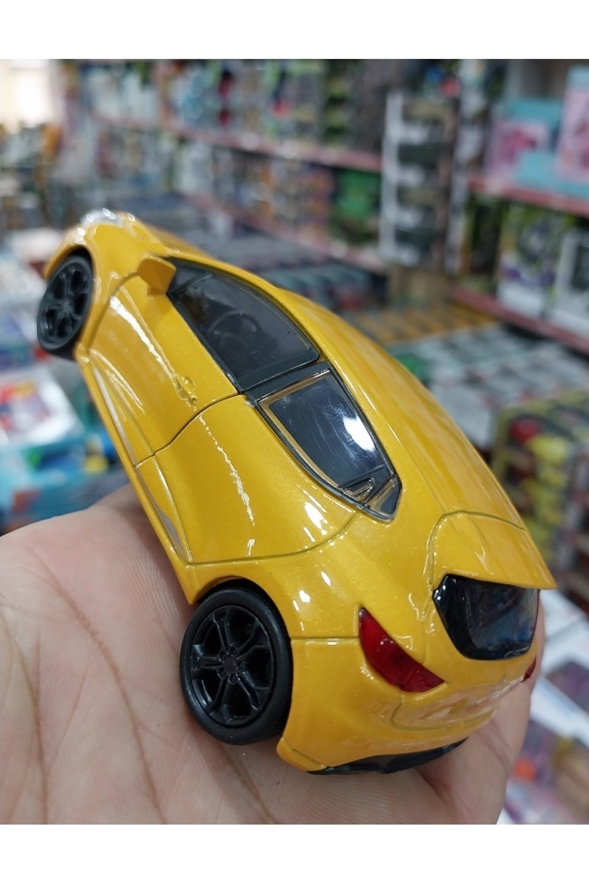 OYUNCAKSAHİLİ Renault Clio Diecast Metal Araba Kapı Acılır Gold Reno ...