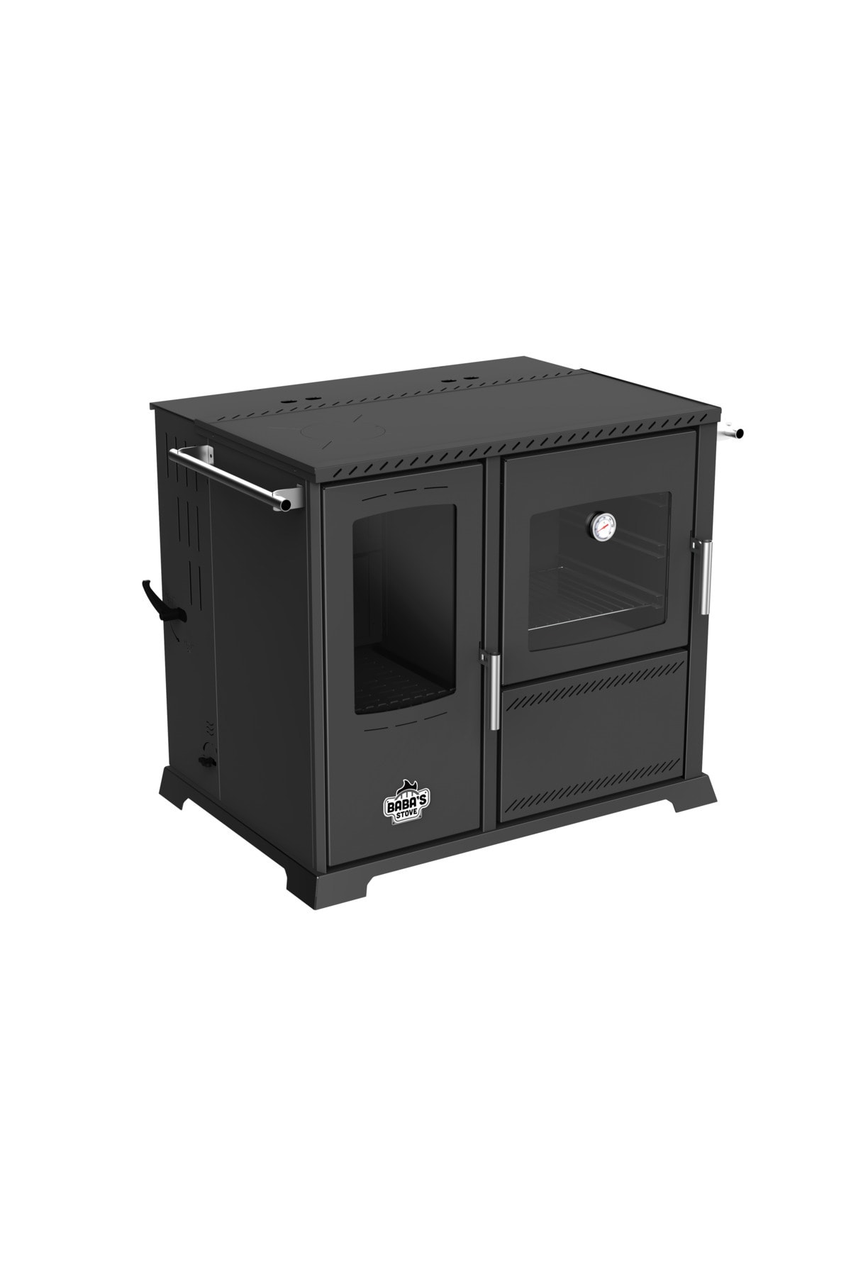 BABAS STOVE Yarı Otomatik Pelet Ve Odun Sobası / Saphire 10 Kw (kuzine) - Fiyatı, Yorumları