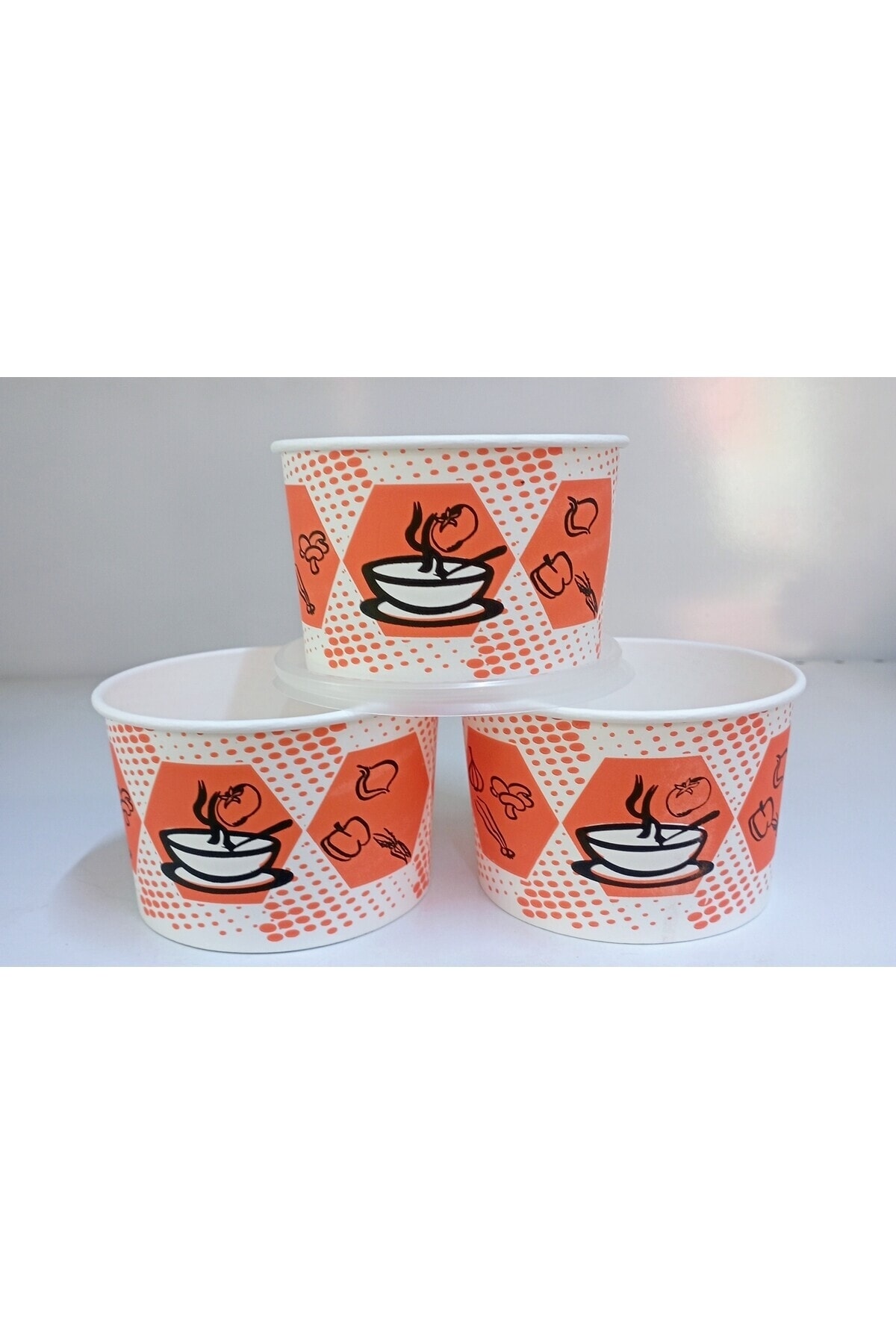 zey ambalaj KARTON ÇORBA KASE+KAPAK 25'Lİ 16 OZ BENCUP Fiyatı ...