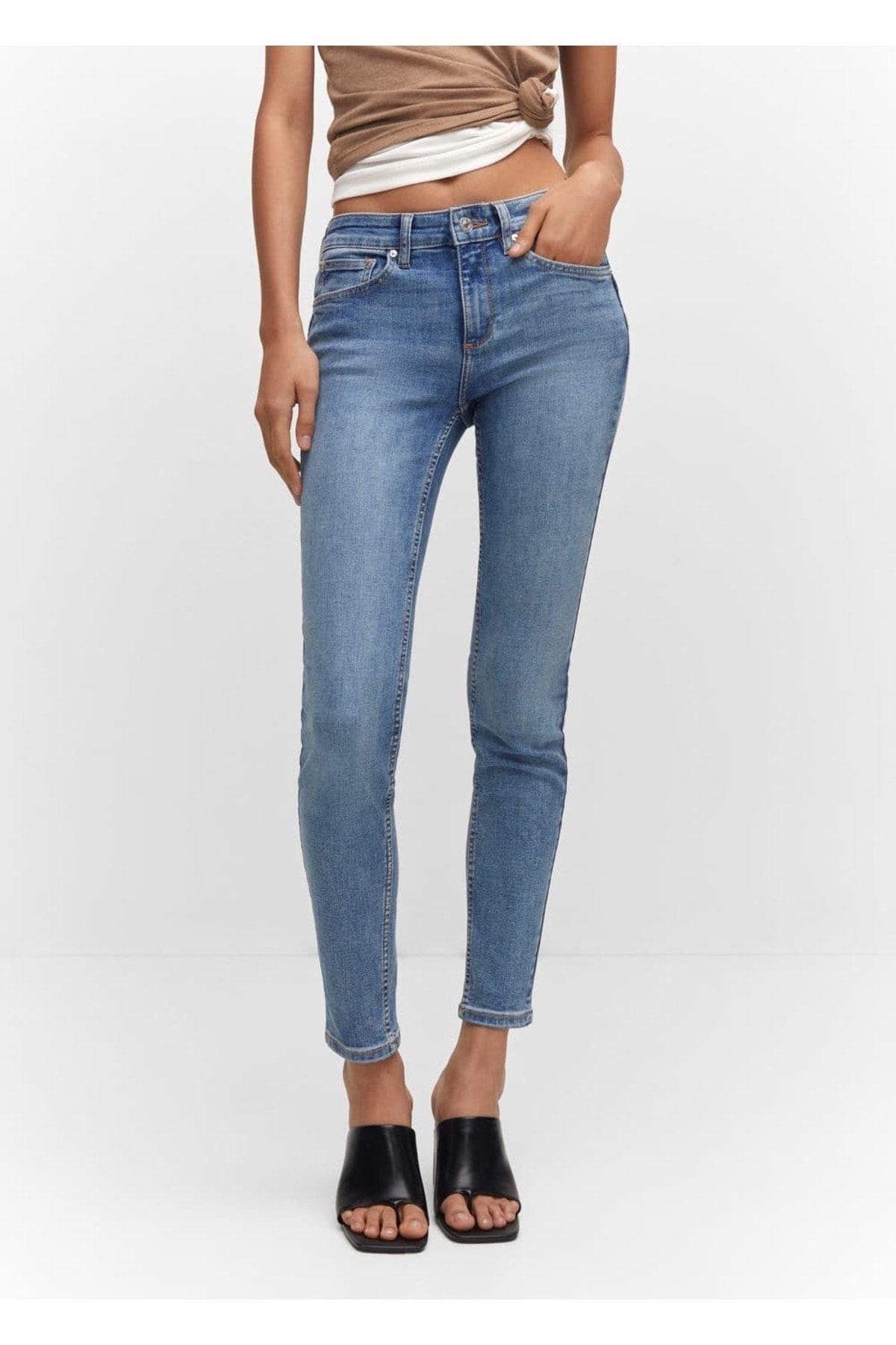 MANGO Skinny Push-up Jean Fiyatı, Yorumları - Trendyol