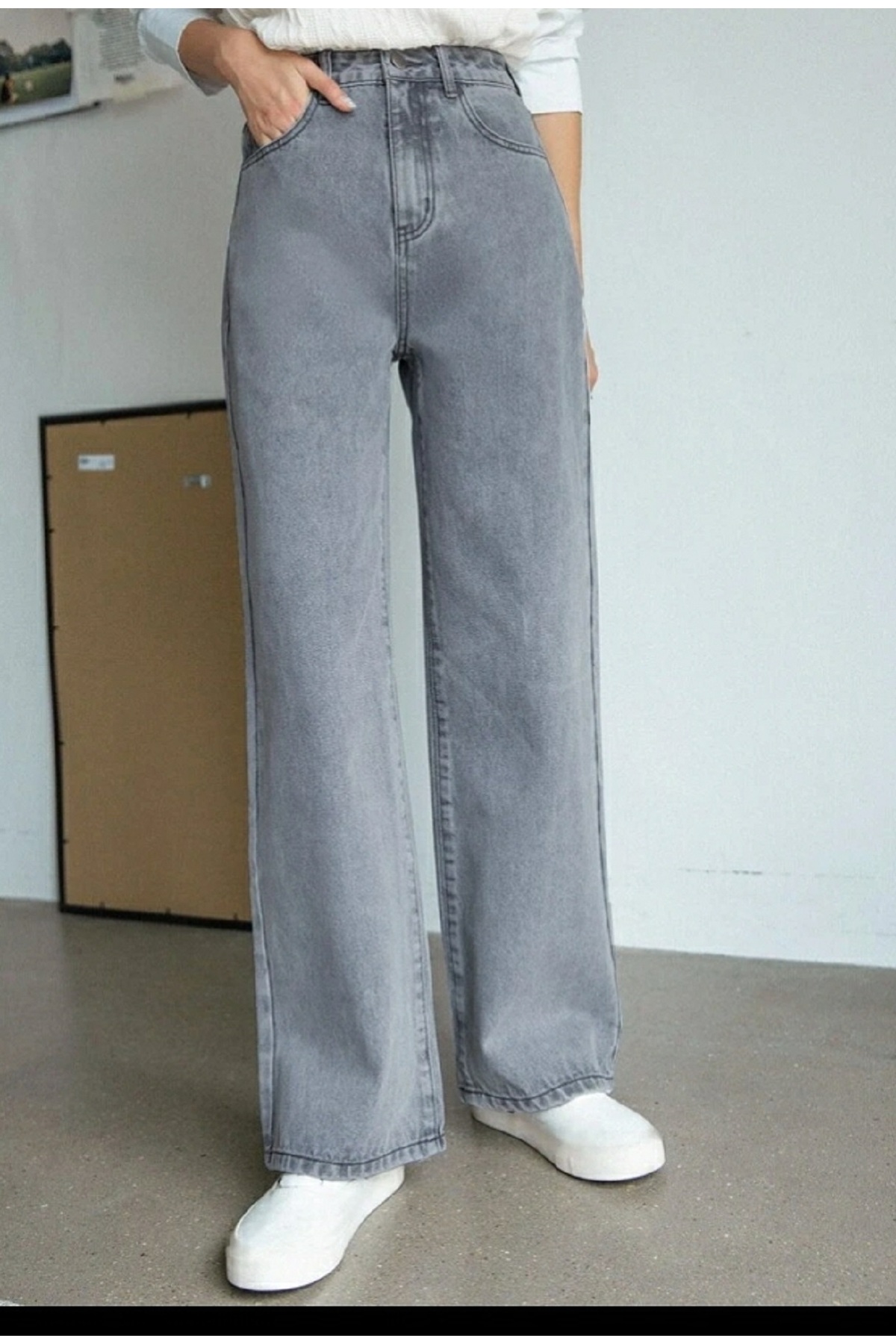 moda camiya Wide Leg Yüksek Bel PantolonFiyatı, Yorumları - Trendyol