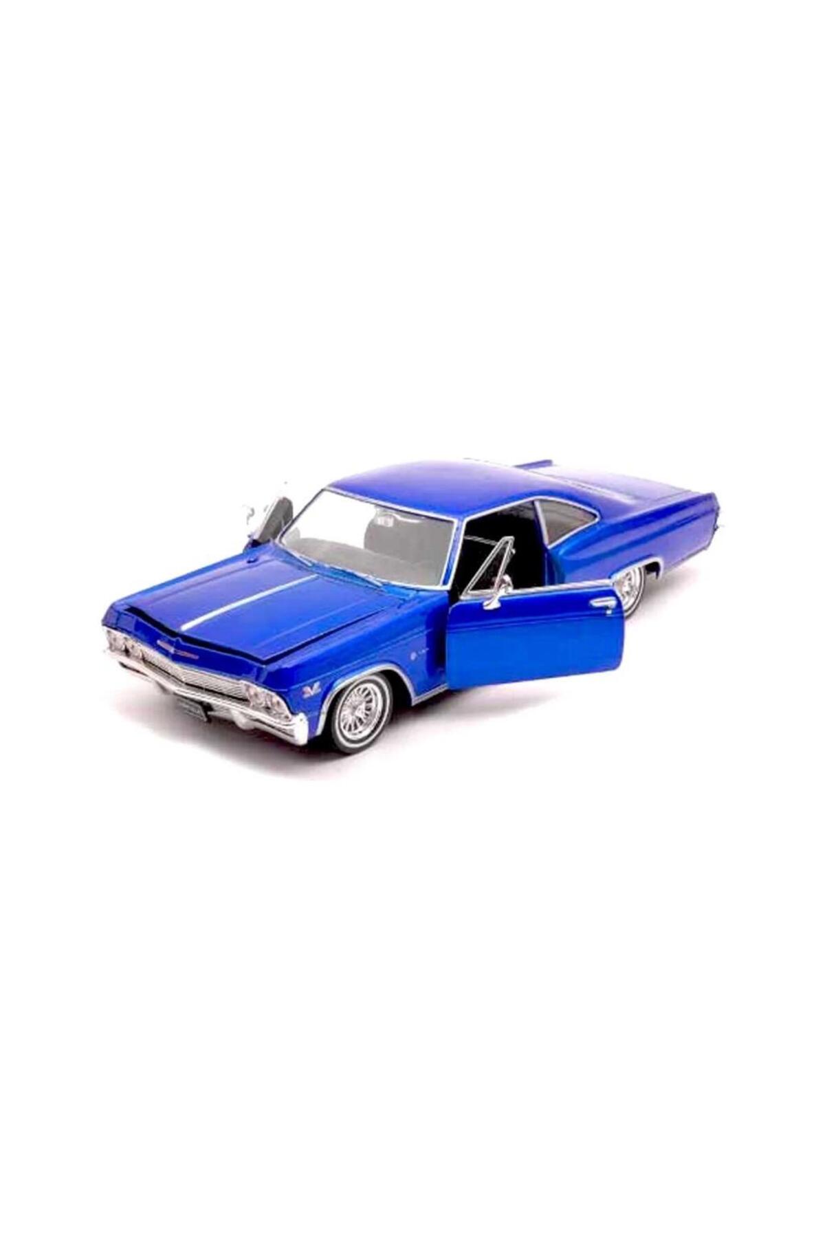 WELLY 1965 Chevrolet Impala SS 396 1:24 Metalik Mavi Fiyatı, Yorumları ...