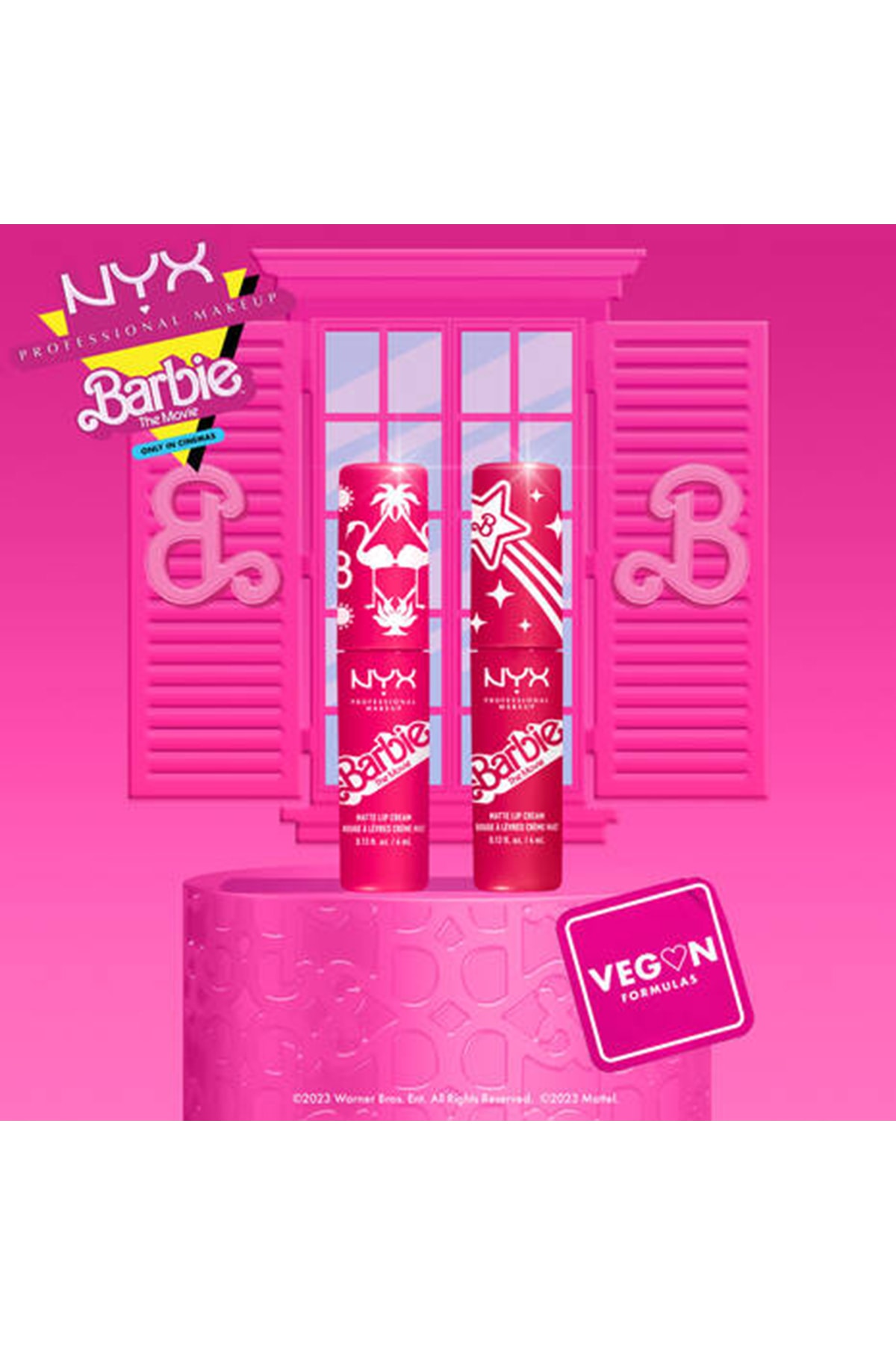 NYX Professional Makeup Barbie Smooth Whip Likit Mat Ruj Perfect Day ...