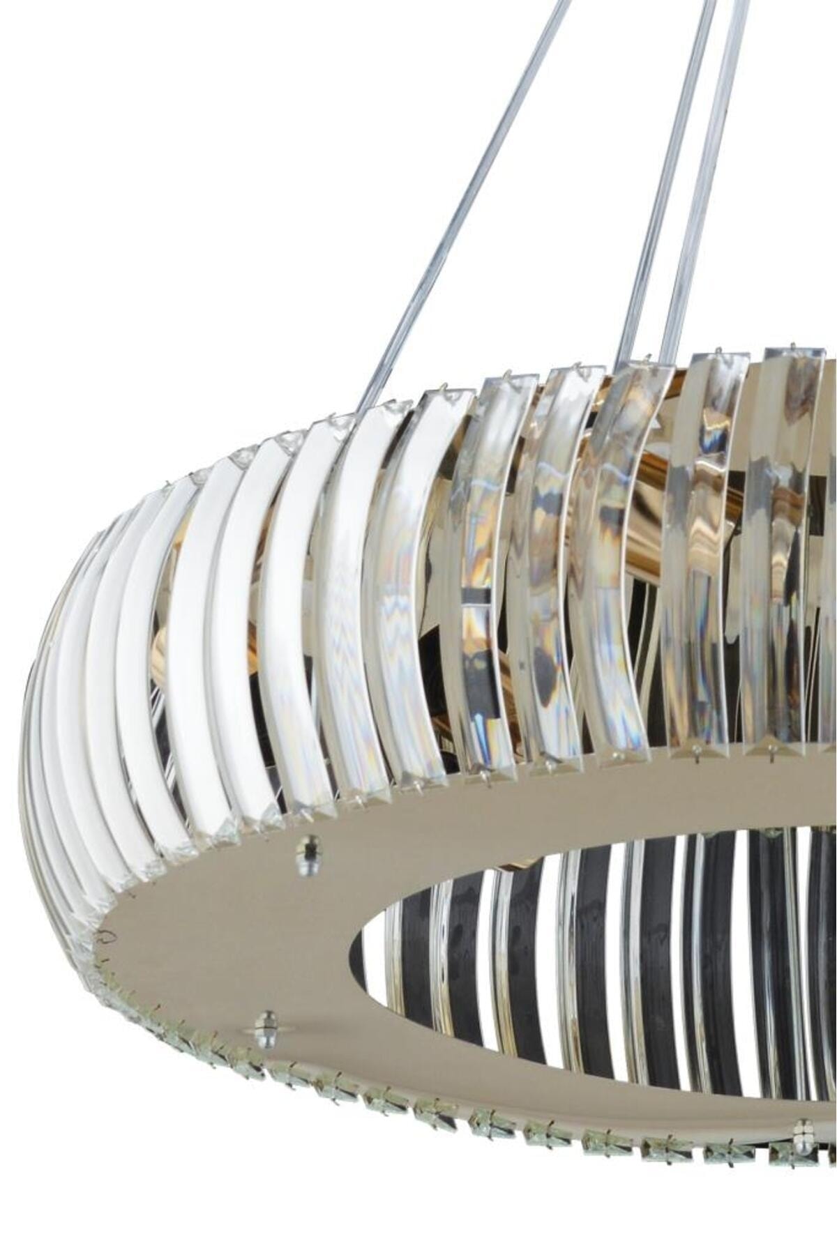 İstanbul Avize Venüs 60 Cm Gold Kristal Taşlı Avize - Fiyatı, Yorumları