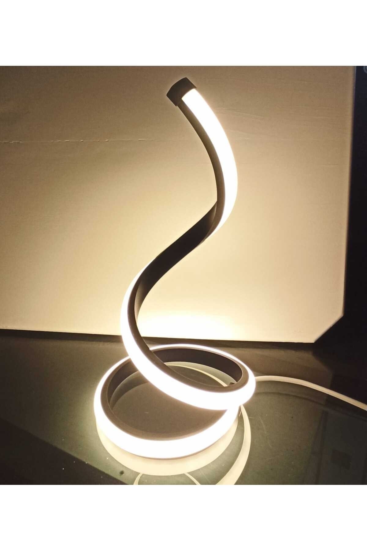 RAVELLO Modern Burgu Led Masa Lambası, Günışığı Fiyatı, Yorumları - Trendyol