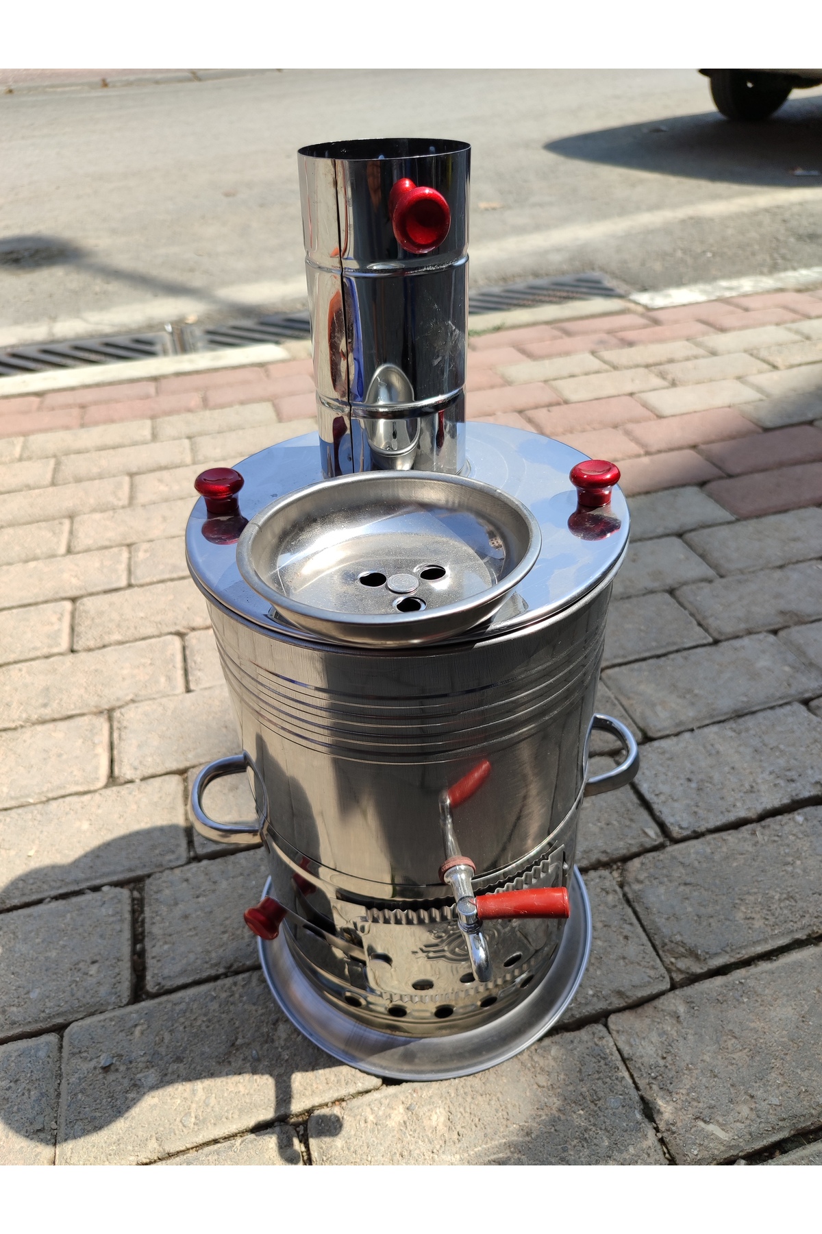 dinçer hırdavat ve nalburiye Çay Semaver Odunlu 5lt Paslanmaz Fiyatı ...