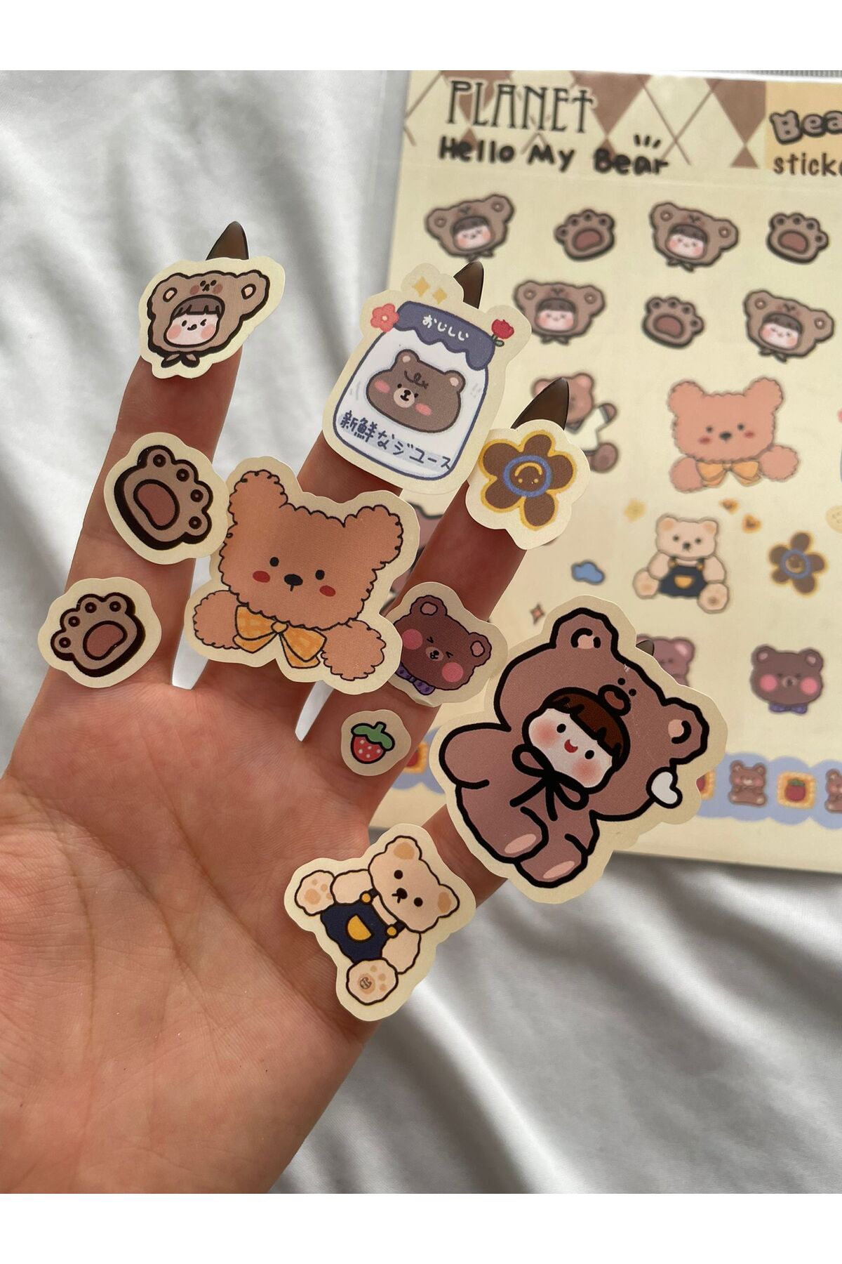 Planet Butik Bear Sticker Set Fiyatı, Yorumları - Trendyol