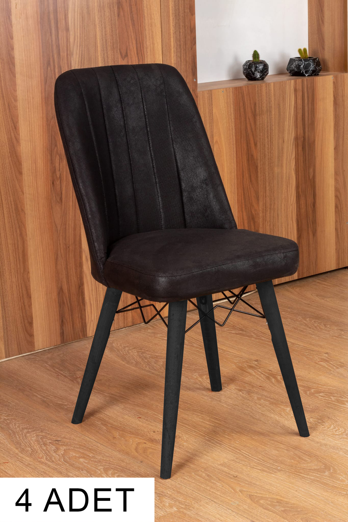 BERAZZİ Mutfak Sandalyesi Siyah Ayaklı 4 Adet Fiyatı, Yorumları - Trendyol